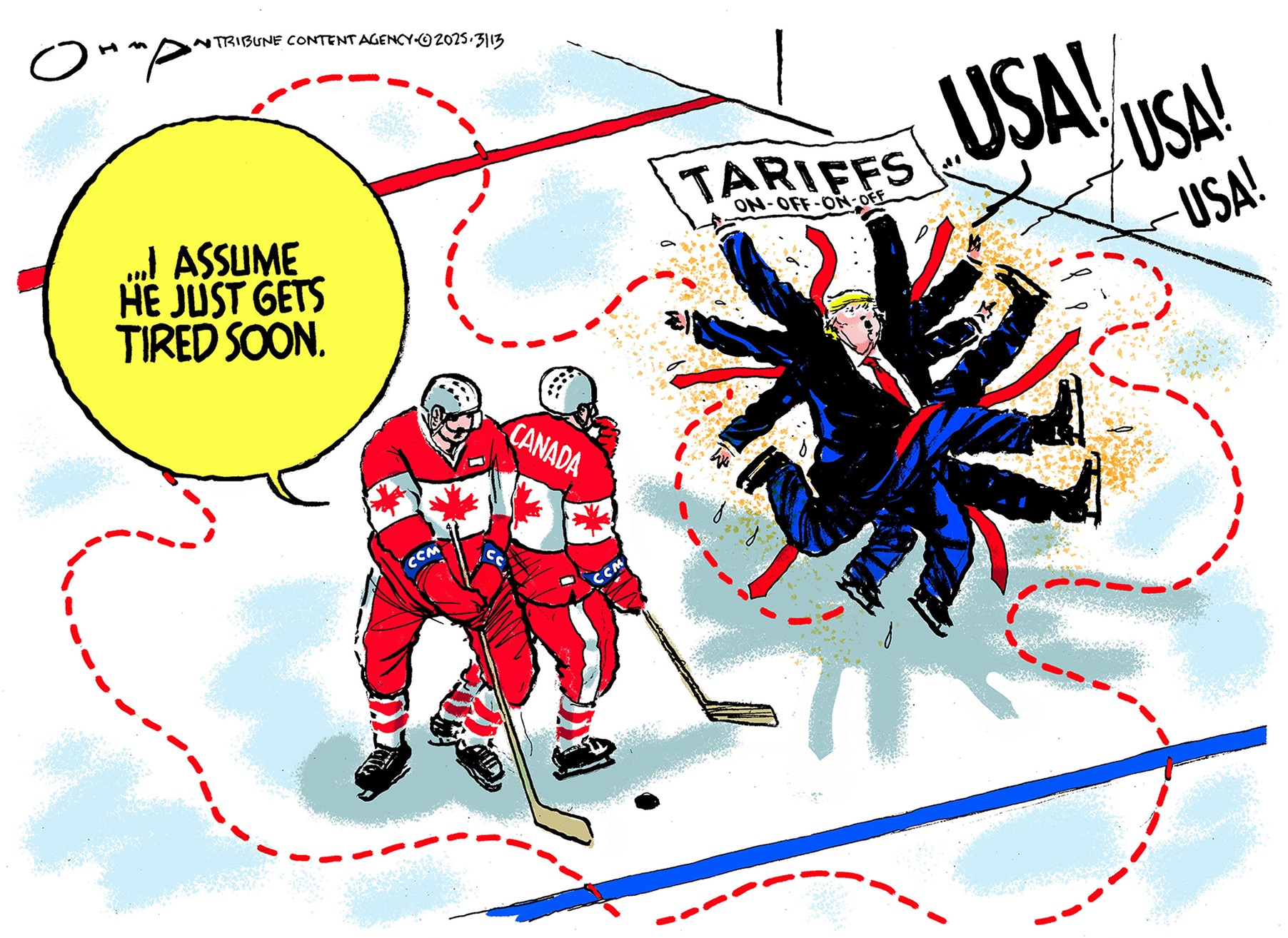 Editorial cartoons for March 16, 2025 - oregonlive.com