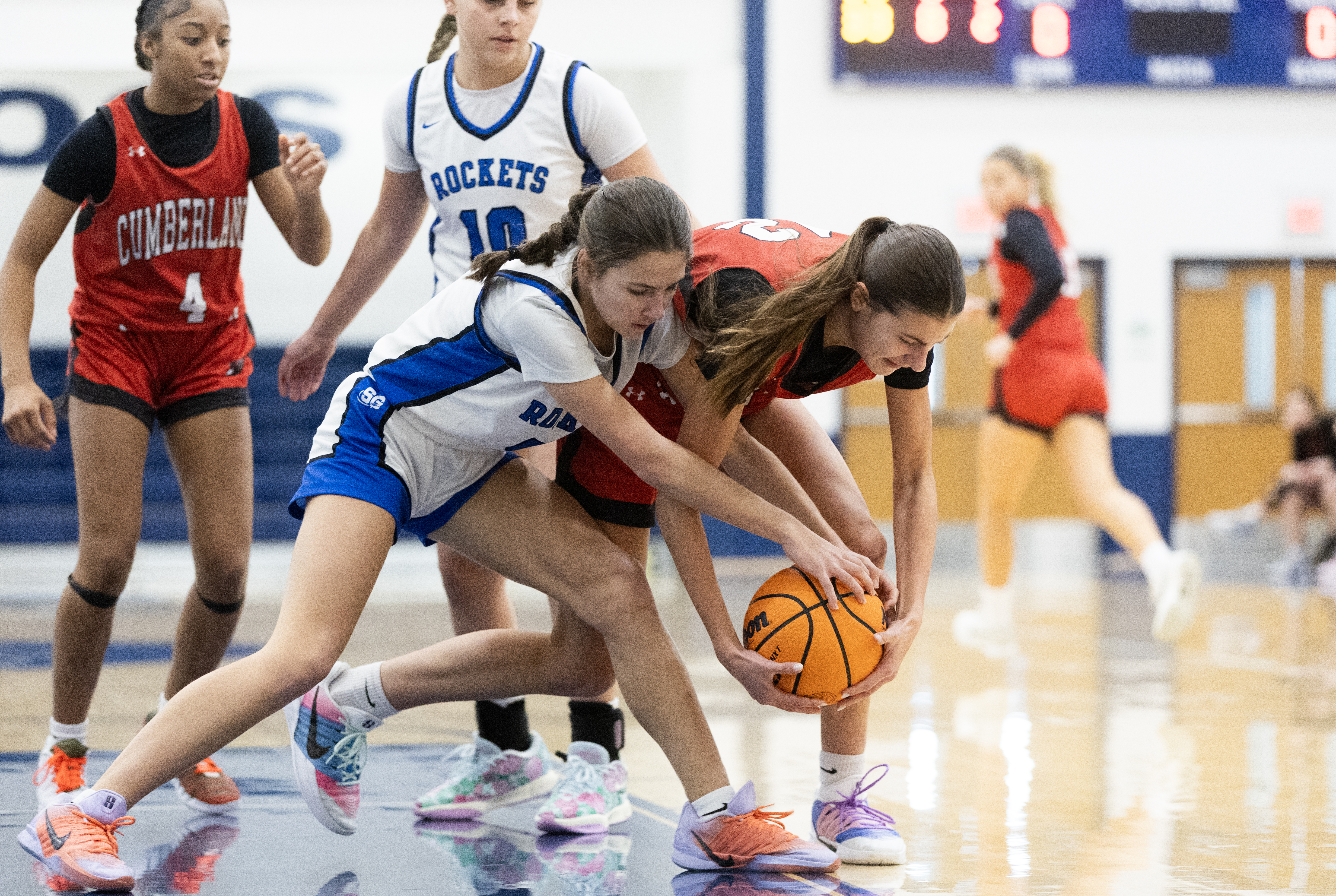 Cumberland Valley vs Spring Grove in girls high school basketball ...