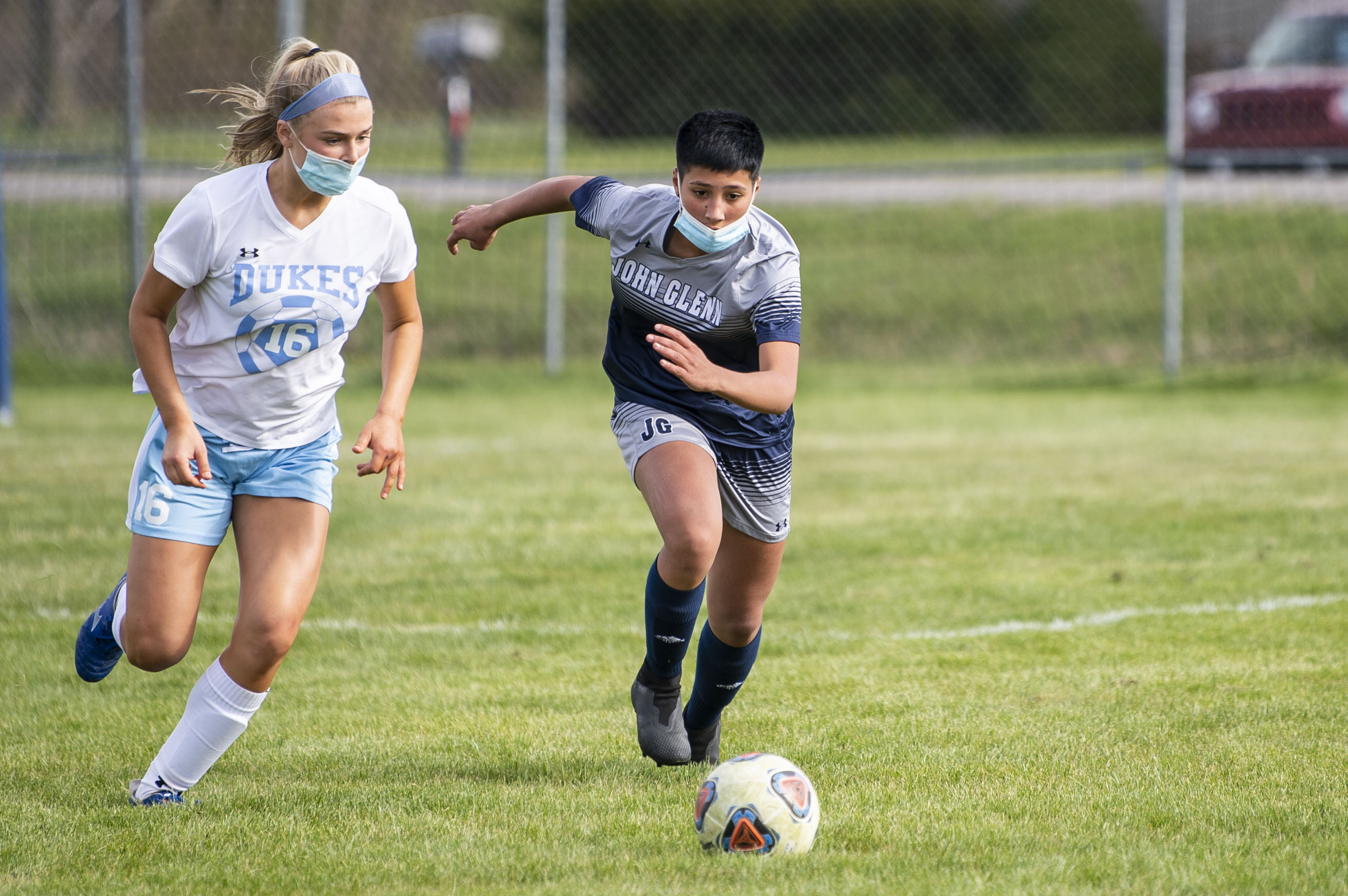 Garber girls soccer defeats John Glenn in Tri-Valley Conference game ...