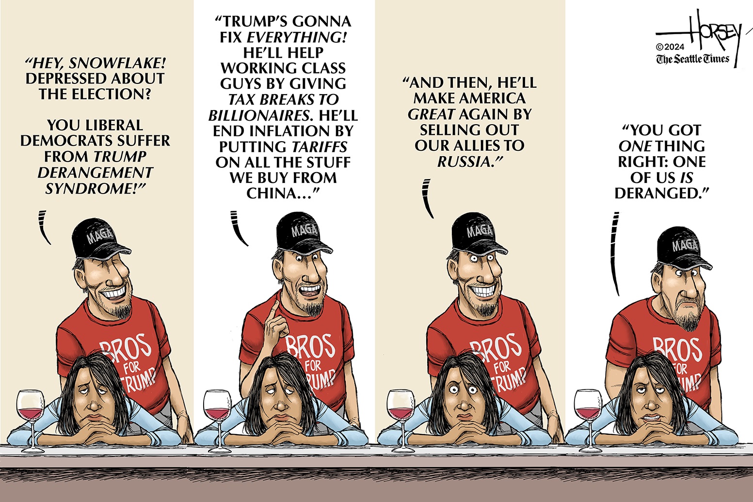 Editorial cartoons for Nov. 17, 2024 - oregonlive.com