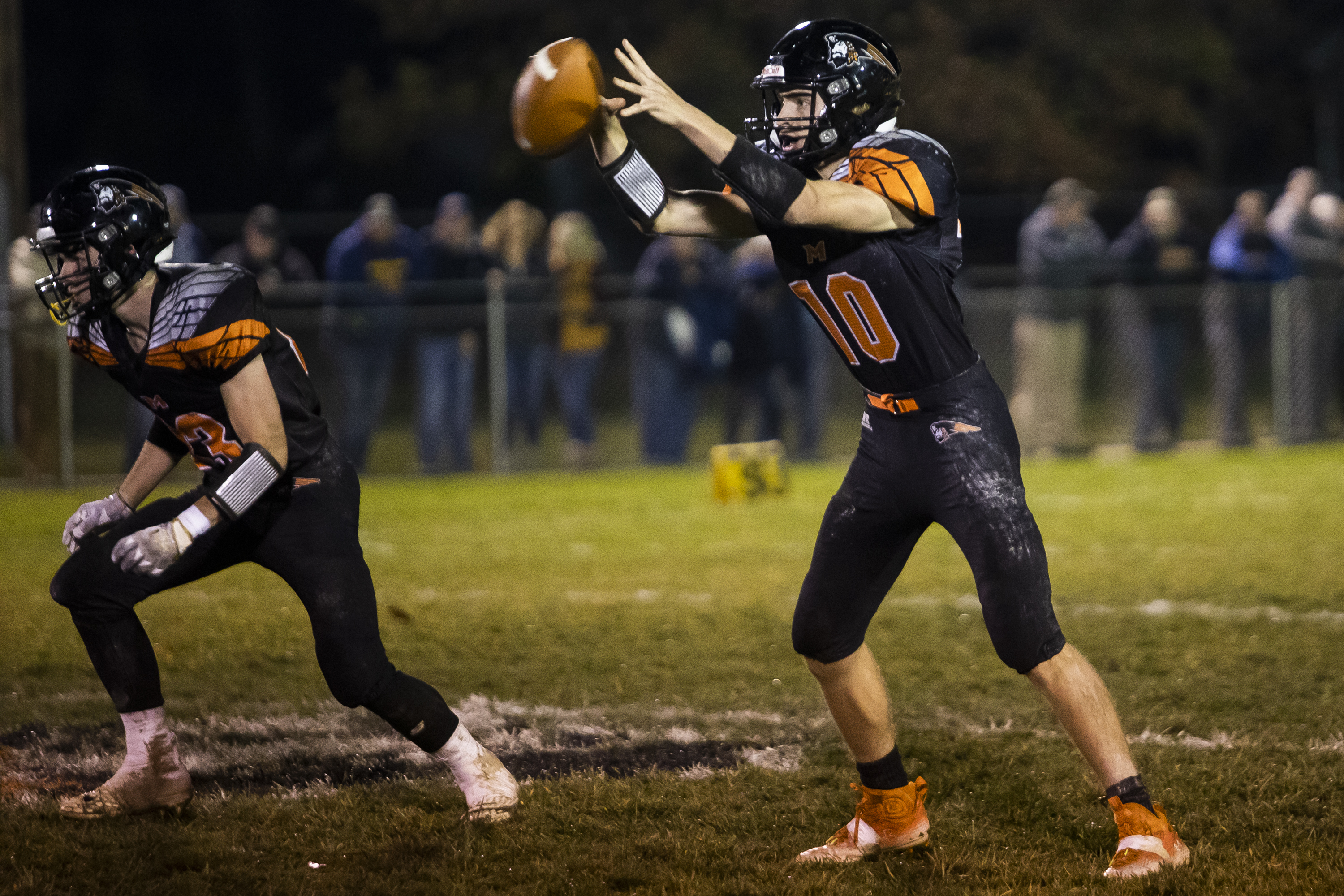 Merrill High School football hosts Breckenridge High School - mlive.com