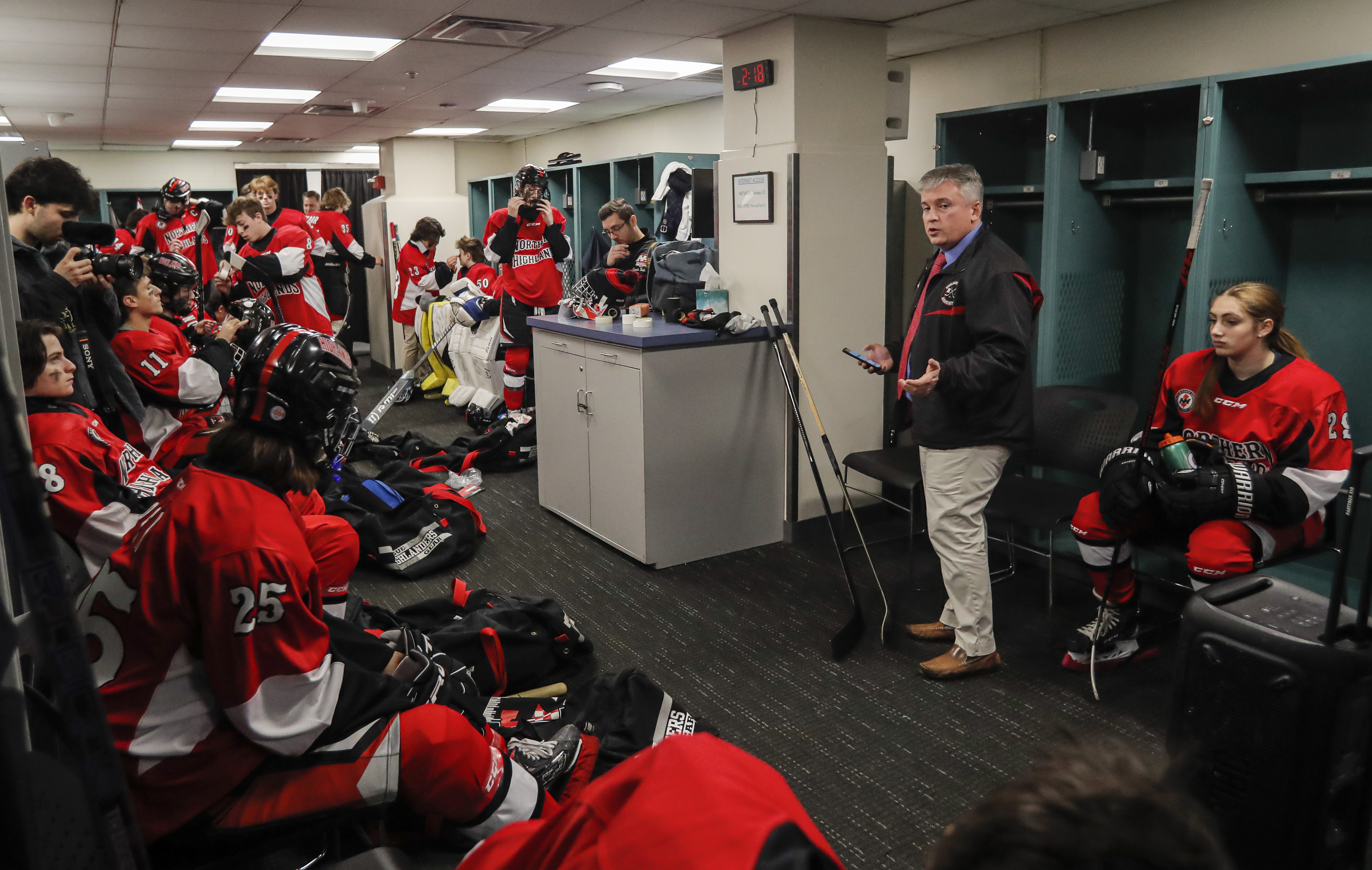 Boys Ice Hockey: Northern Highlands wins game at Fenway Park on January ...