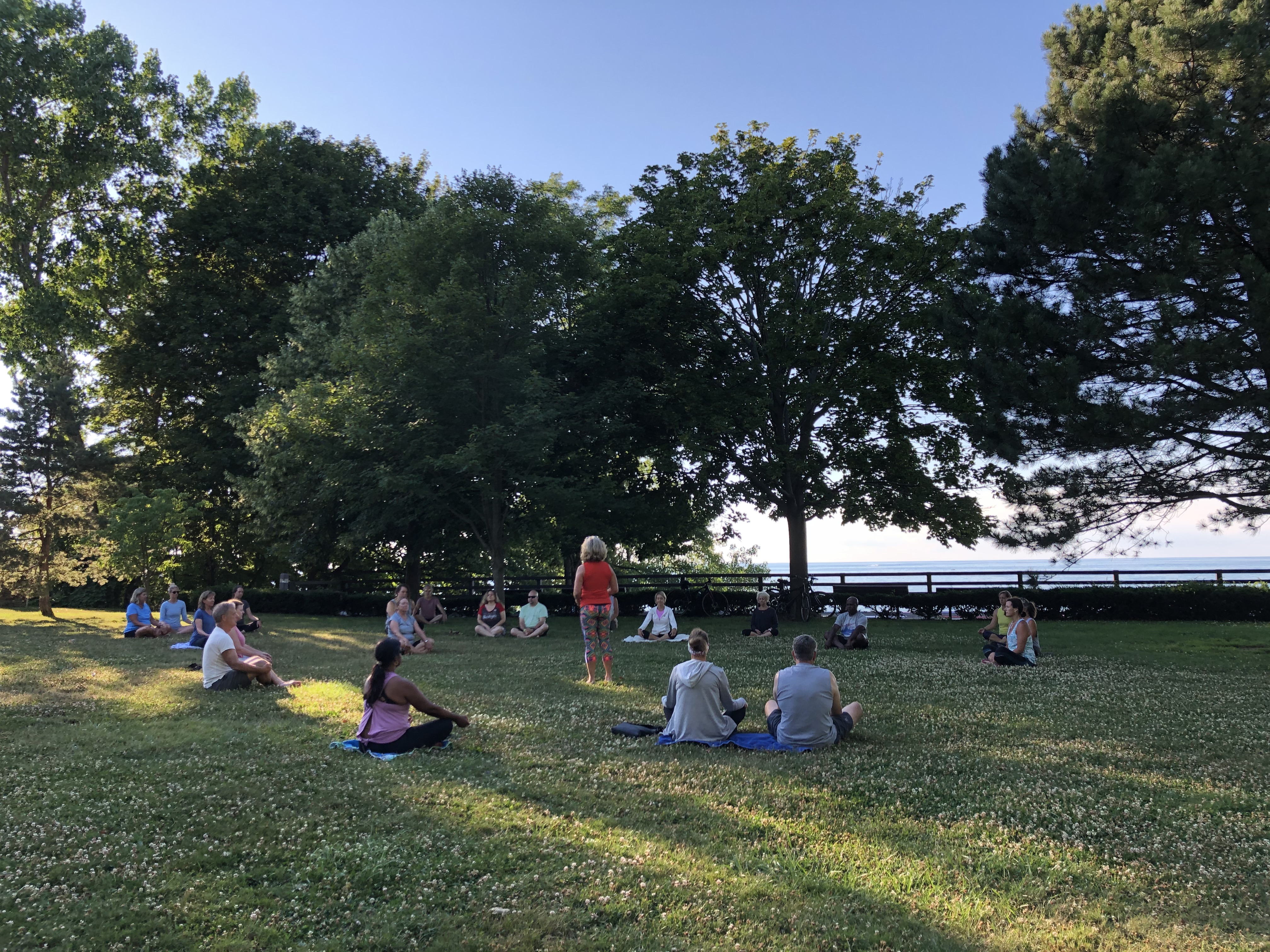 Yoga in Rocky River Park - cleveland.com