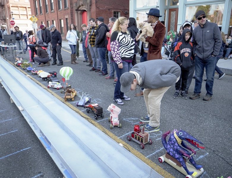 The Great Holyoke Brick Race on Race Street - masslive.com