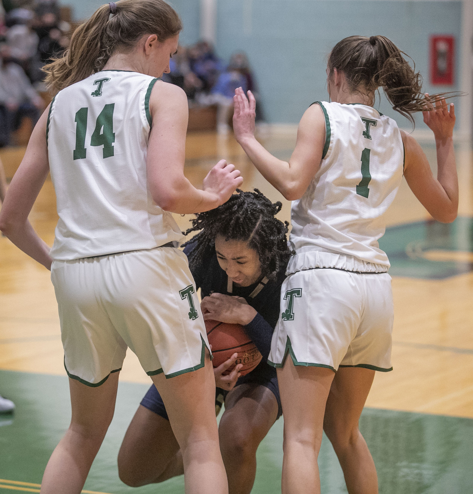Bishop McDevitt girls defeat Trinity 30-29 in basketball action ...