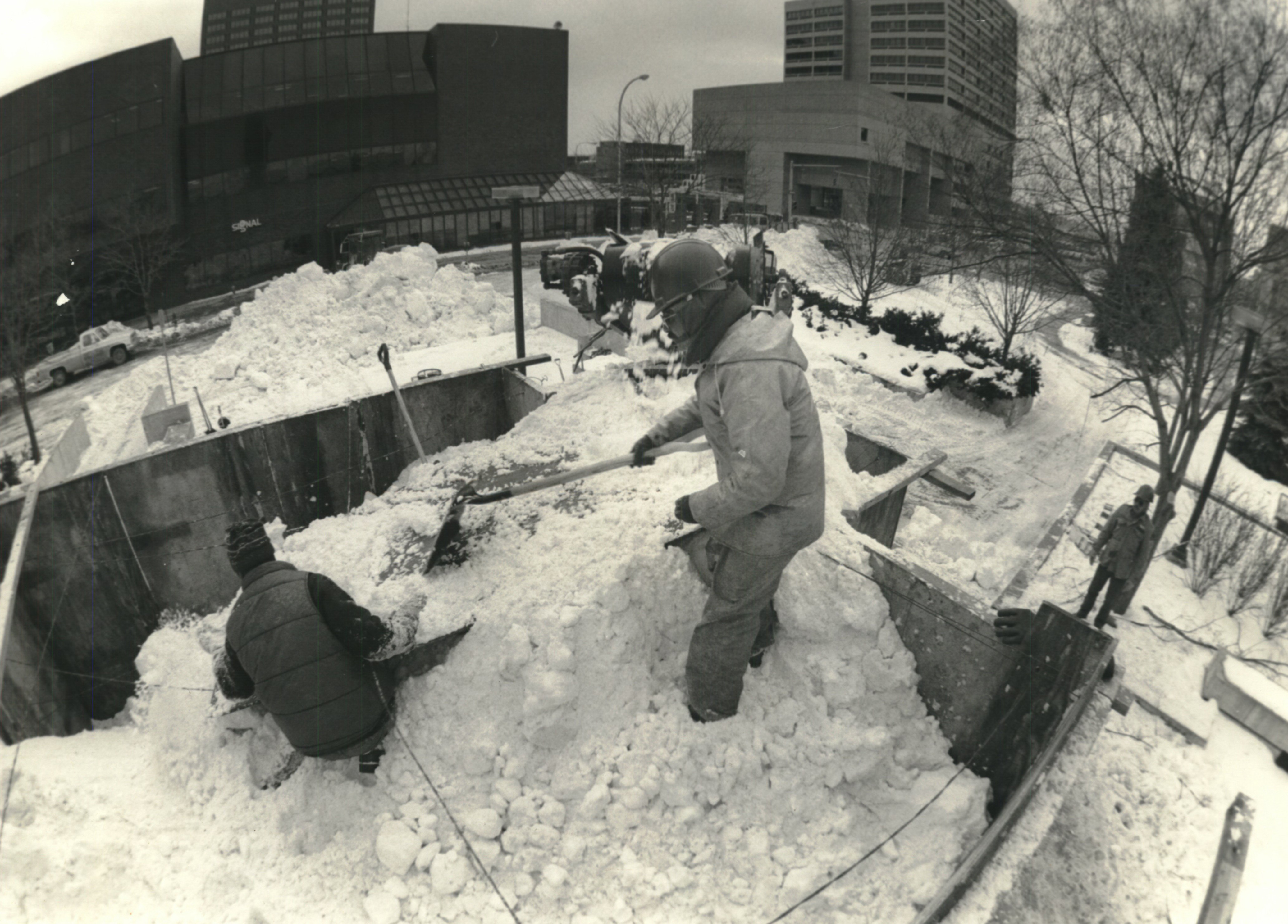 Winterfest in 1988 had a melting ice castle and a frozen Noah's Ark ...