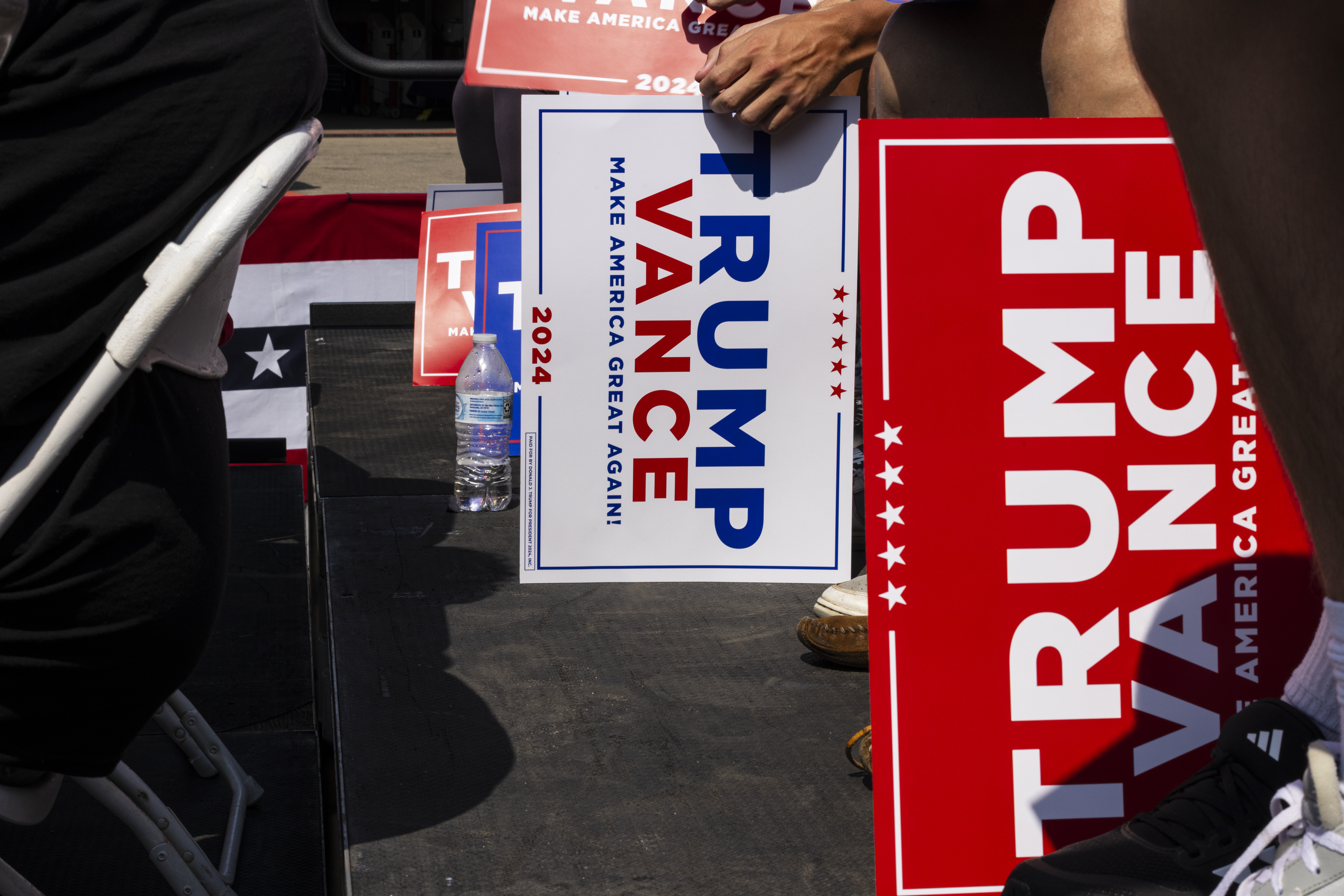 Vice presidential candidate, JD Vance, visits Byron Center for the 2024 ...