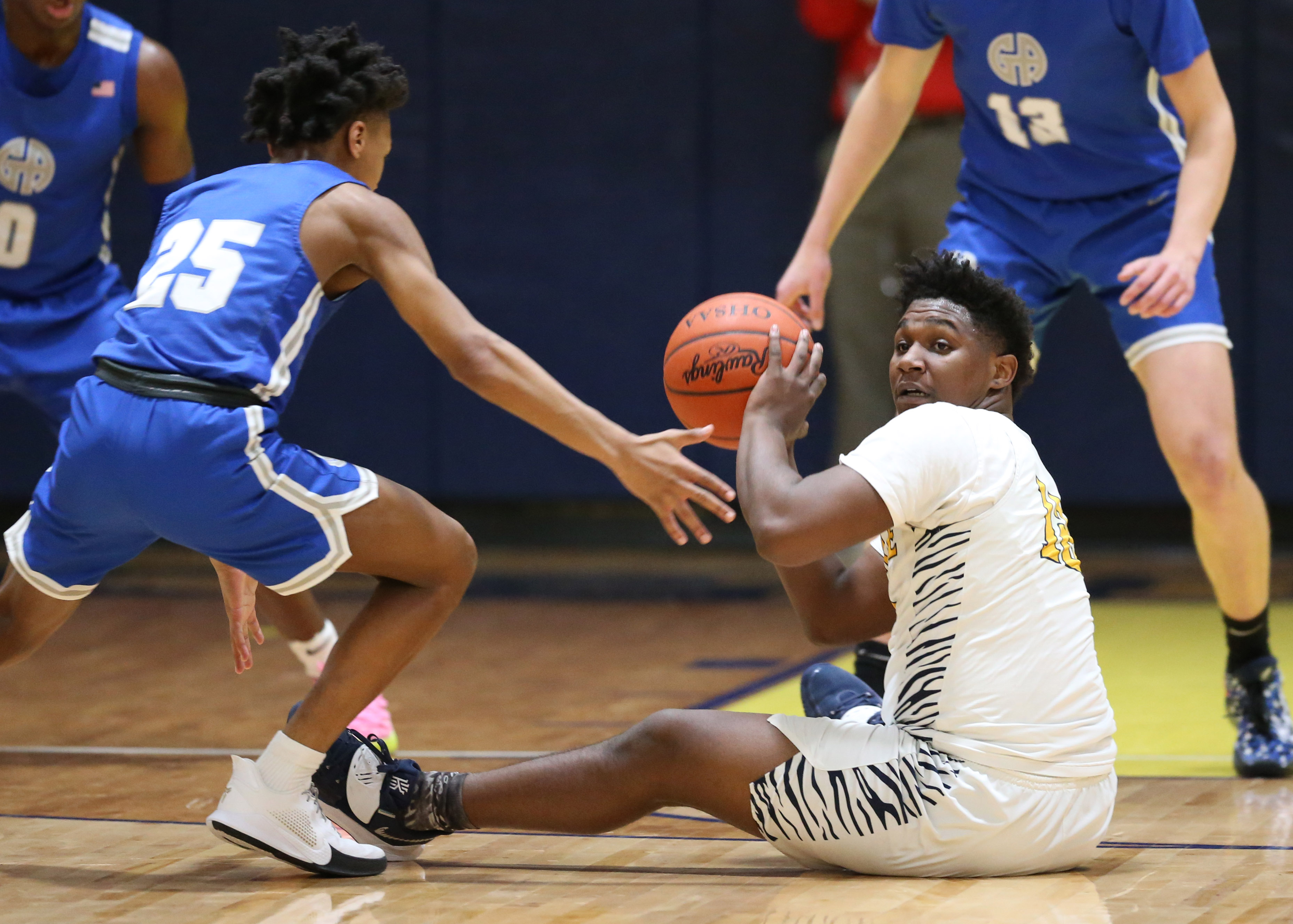 Gilmour Academy vs. Warrensville Heights boys basketball playoff, March ...