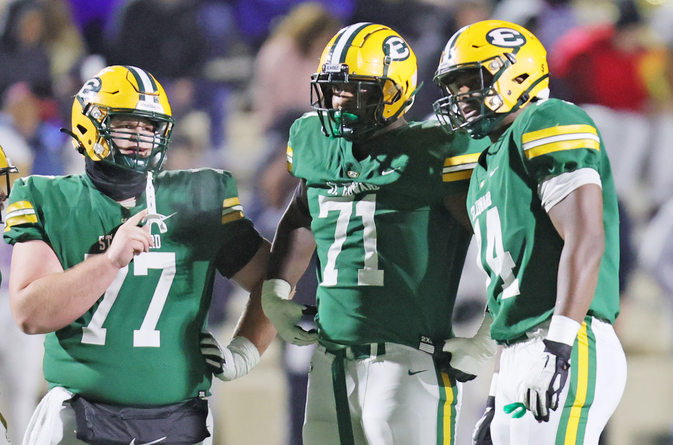 St. Edward offensive linemen, November 25, 2022 - cleveland.com