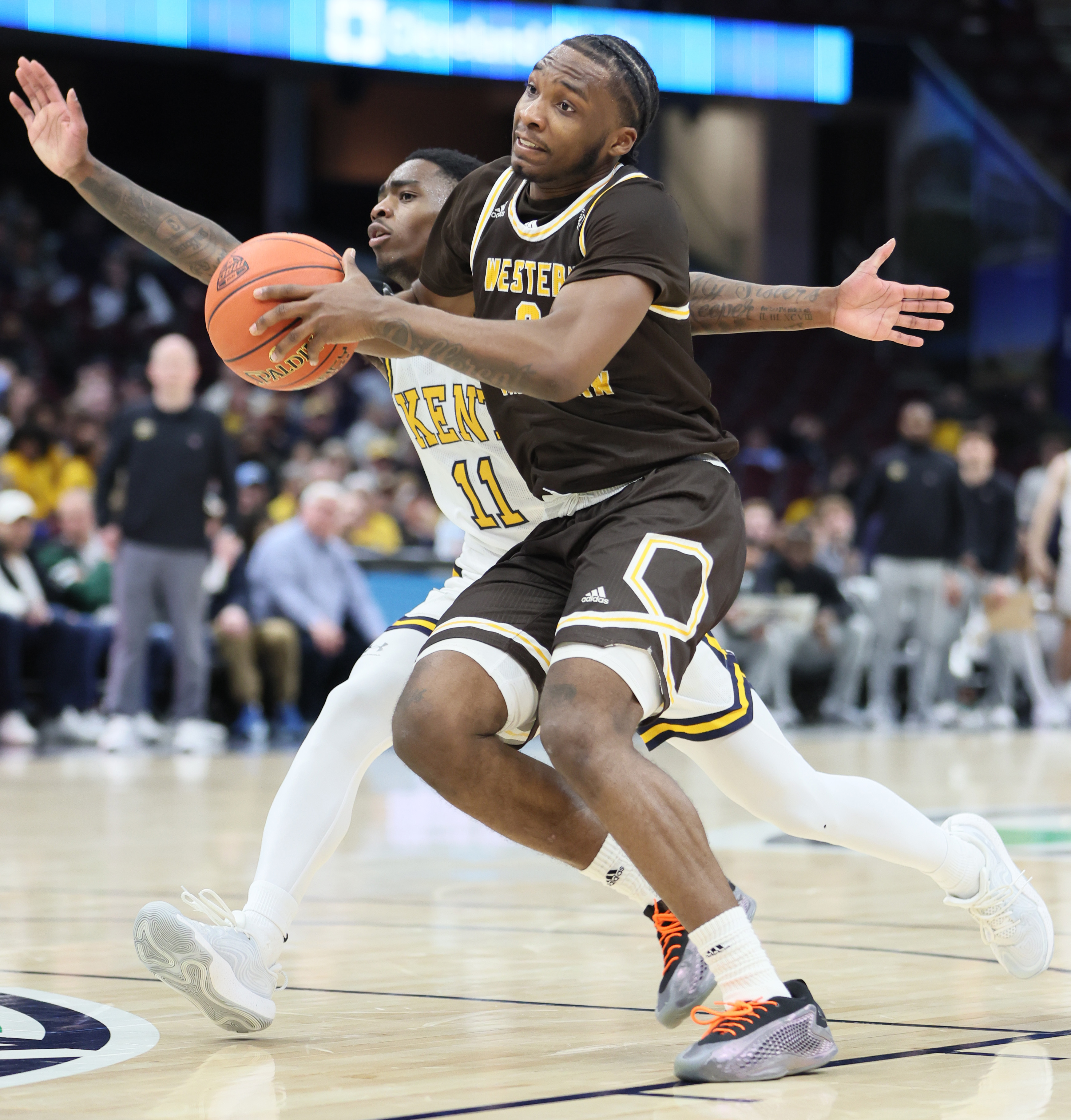 Kent vs. Western Michigan in men's MAC Tournament quarterfinals, March ...