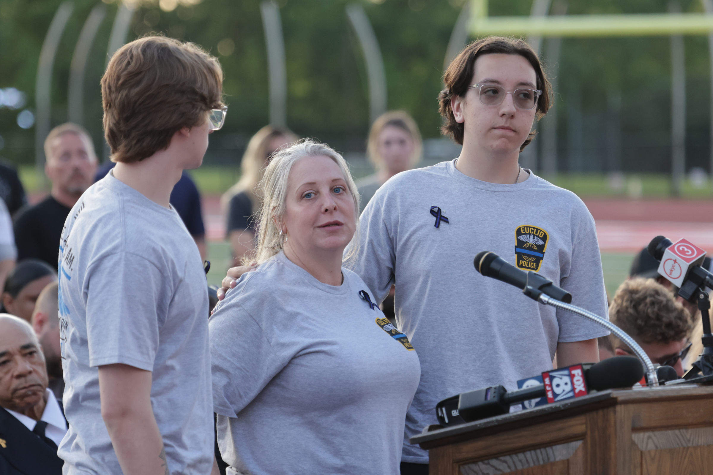 Candlelight vigil for Euclid police officer Jacob Derbin - cleveland.com