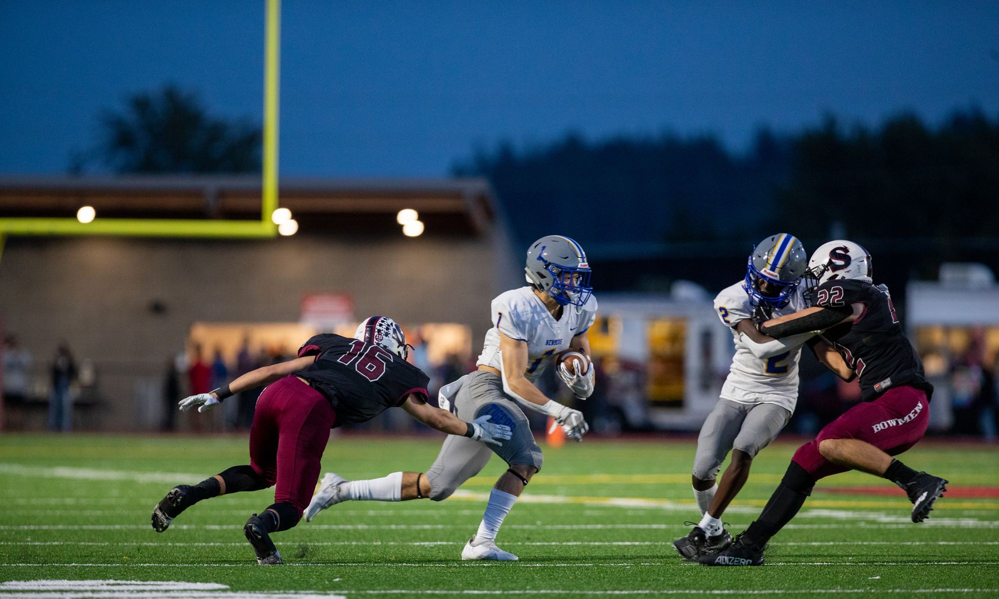 Oregon high school football: Newberg Tigers at Sherwood Bowmen ...