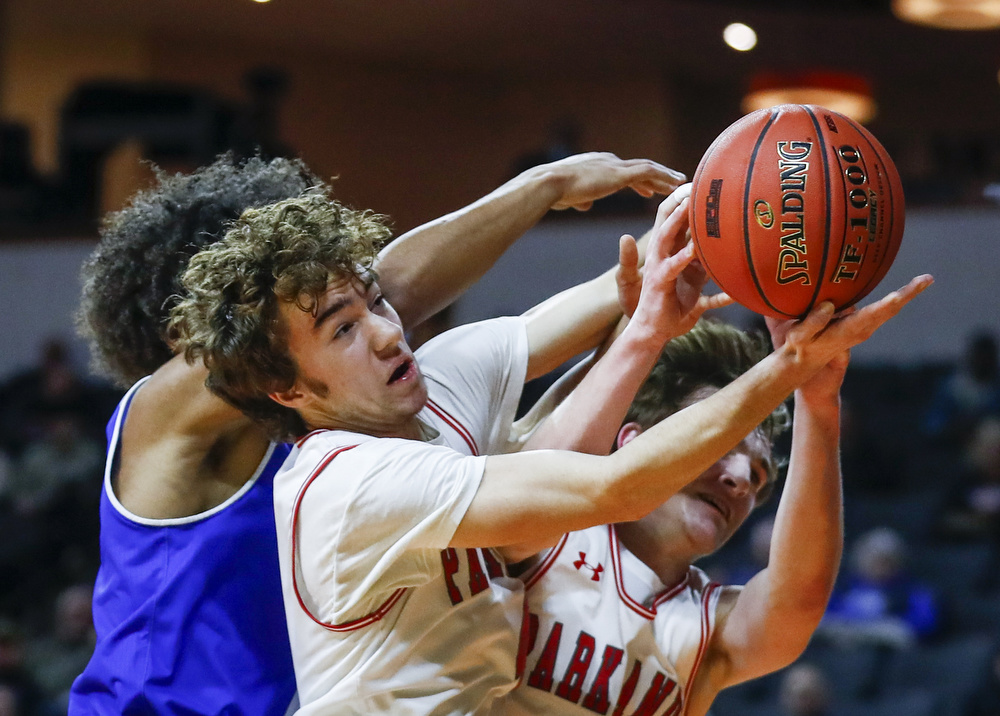 Nazareth vs. Parkland in the EPC boys basketball finals on Feb. 17 ...