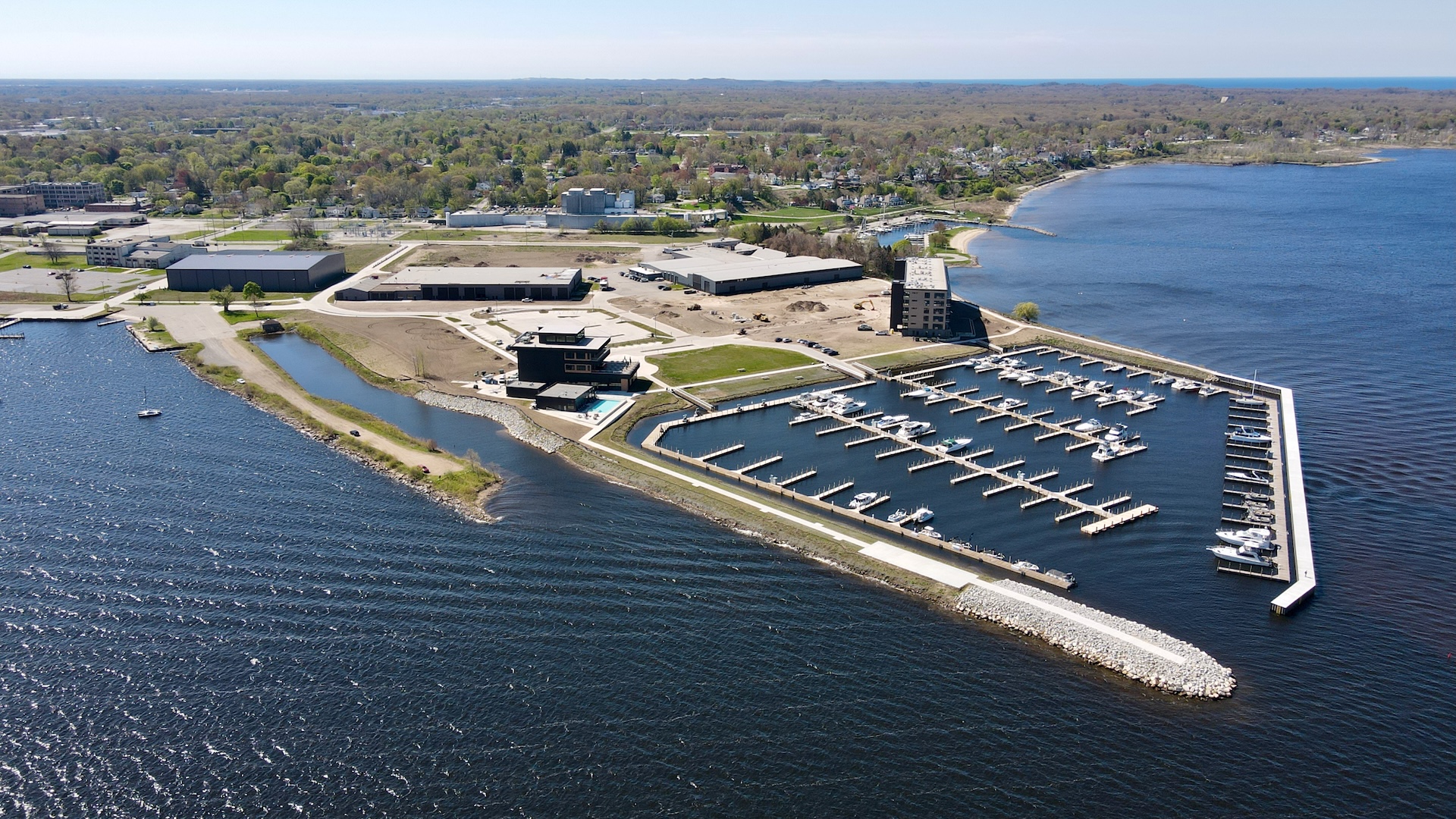 Adelaide Pointe opens with controversy on Muskegon Lake - mlive.com