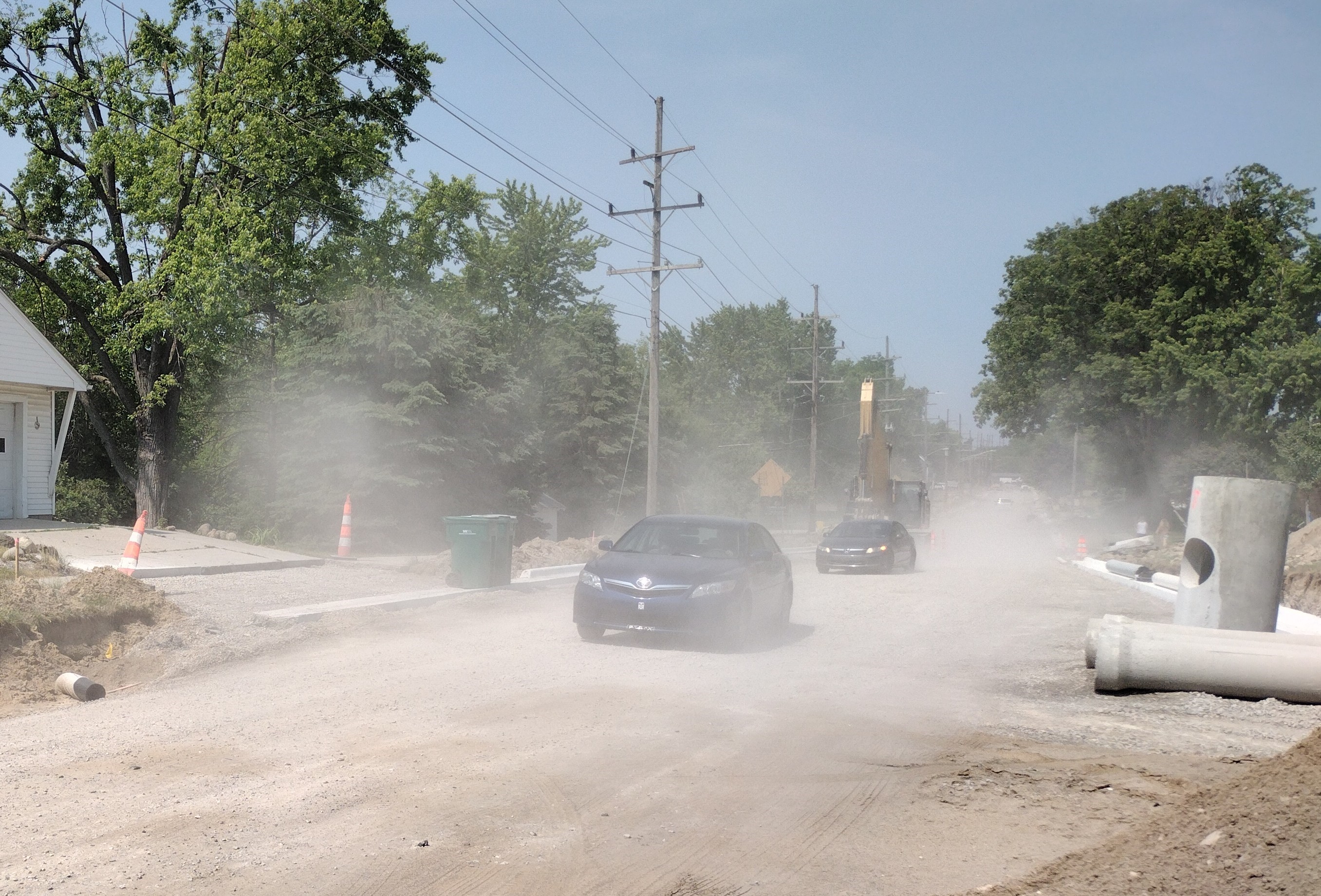 Saline street reconstruction project frustrates residents - mlive.com