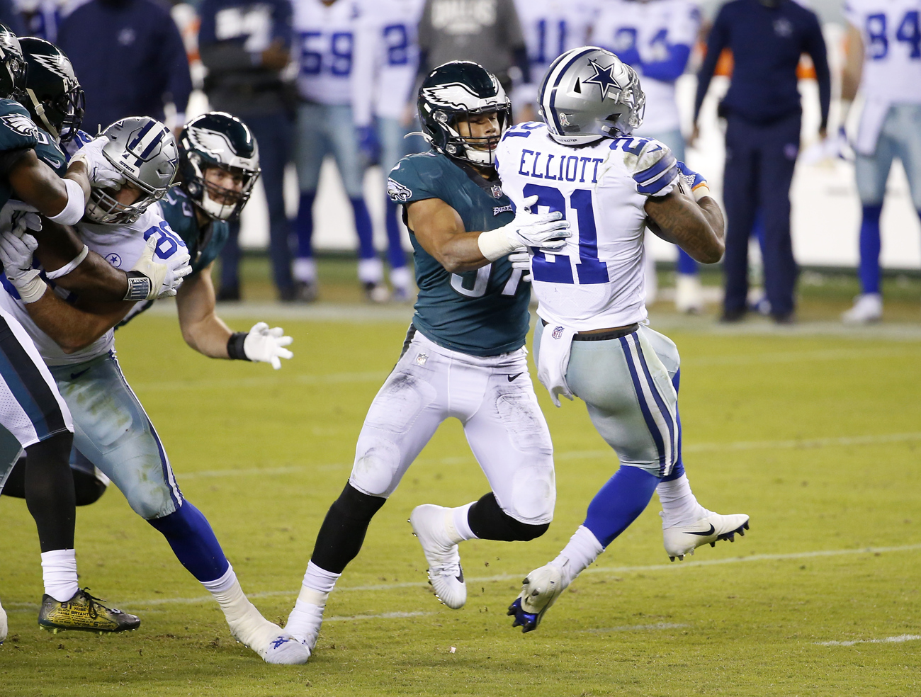 Dallas Cowboys vs. Philadelphia Eagles, Nov. 1, 2020 - nj.com