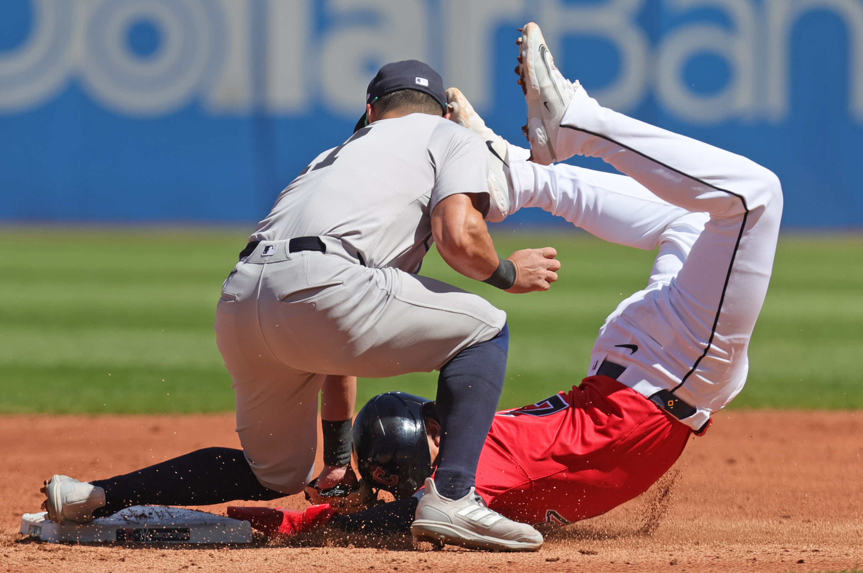 Cleveland Guardians vs. New York Yankees, game 1, April 13, 2024 ...