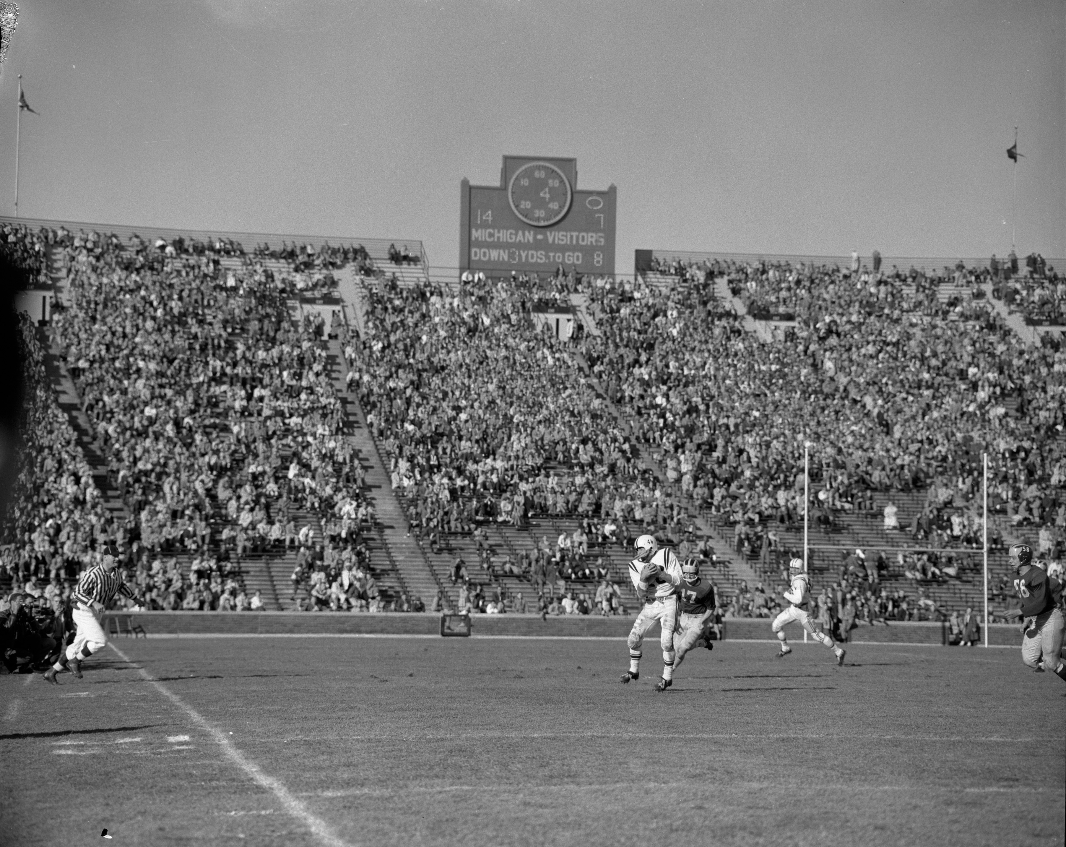 Michigan Stadium Scoreboard Through the Years - mlive.com