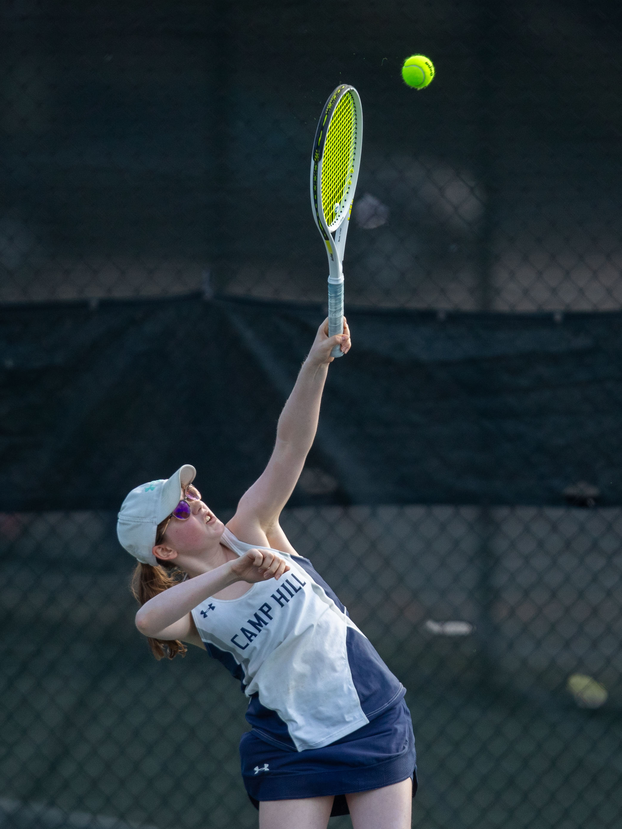 Camp Hill girls host Bermudian Springs in high school tennis match ...