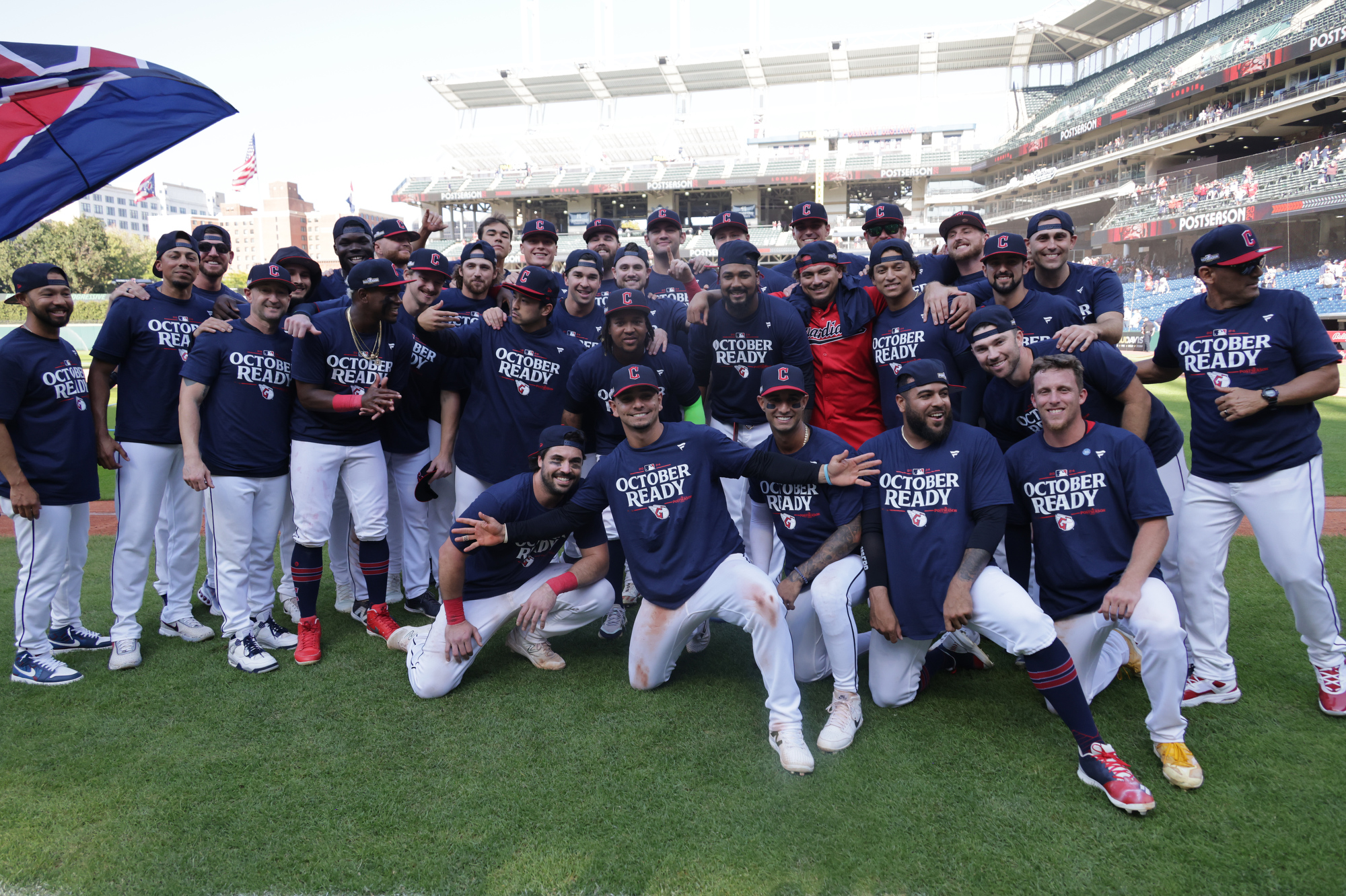 Guardians celebrate as they clinch playoff berth - cleveland.com
