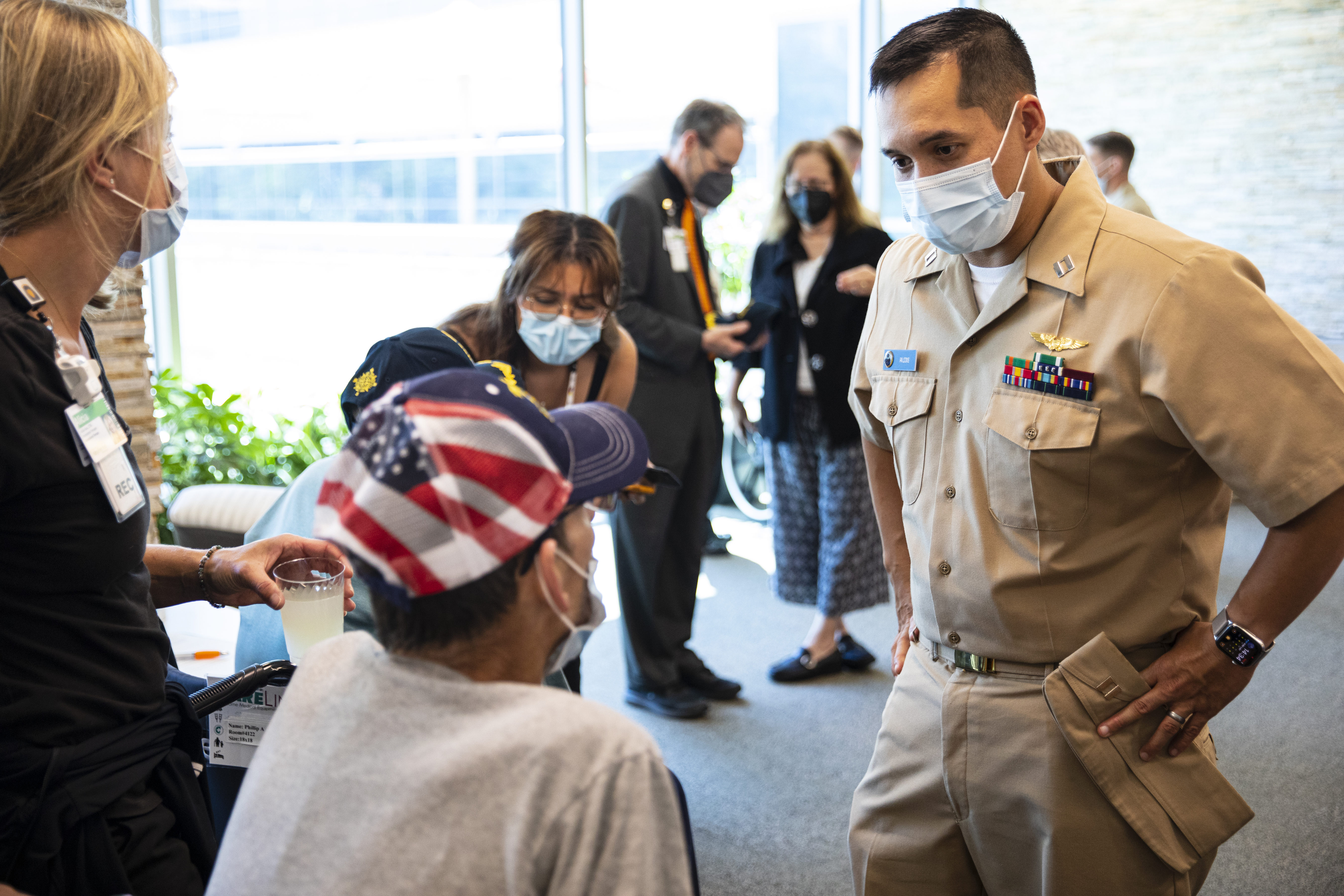 Navy sailors visit Mary Free Bed Rehabilitation Hospital - mlive.com