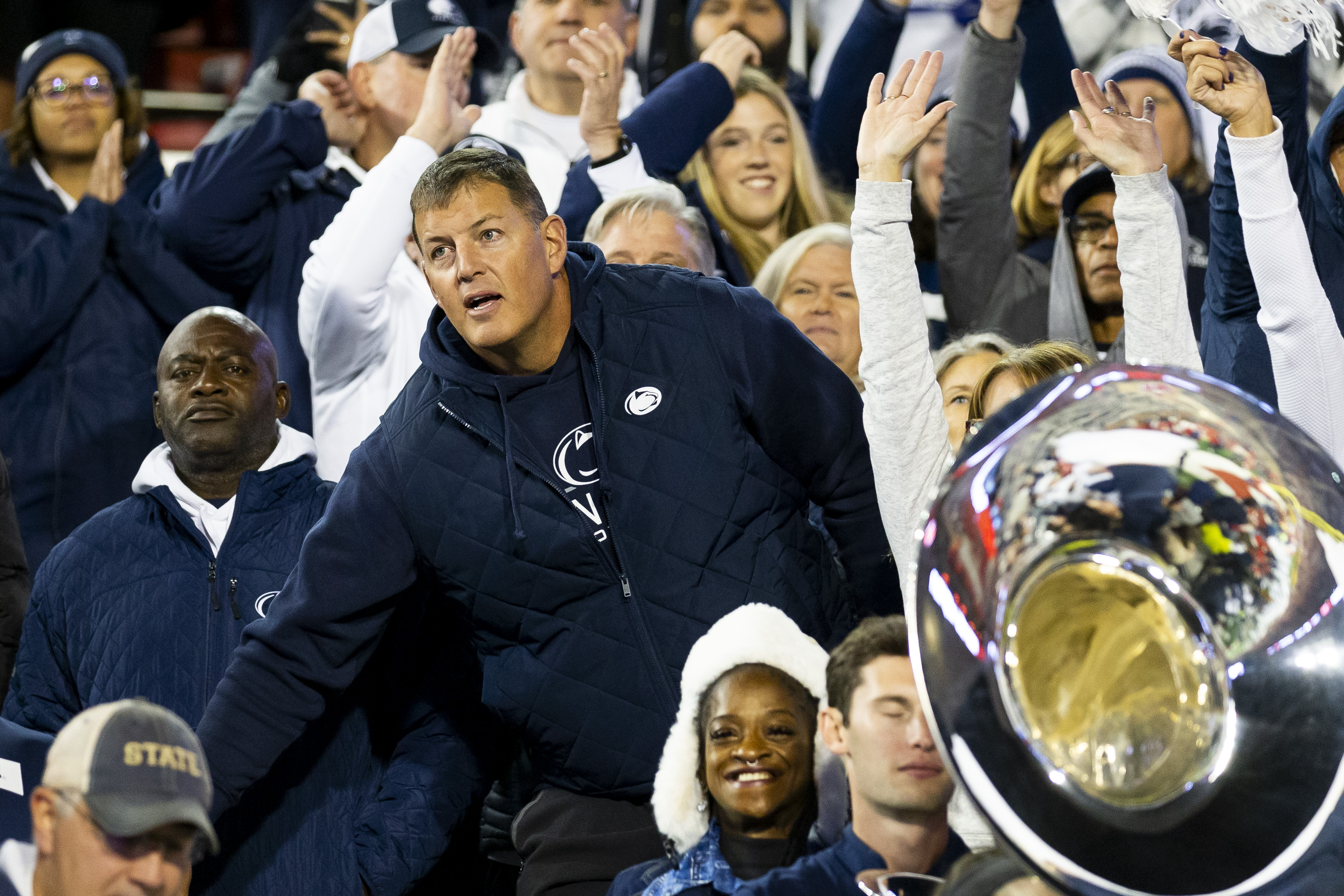 Penn State faces in the crowd from Wisconsin - pennlive.com