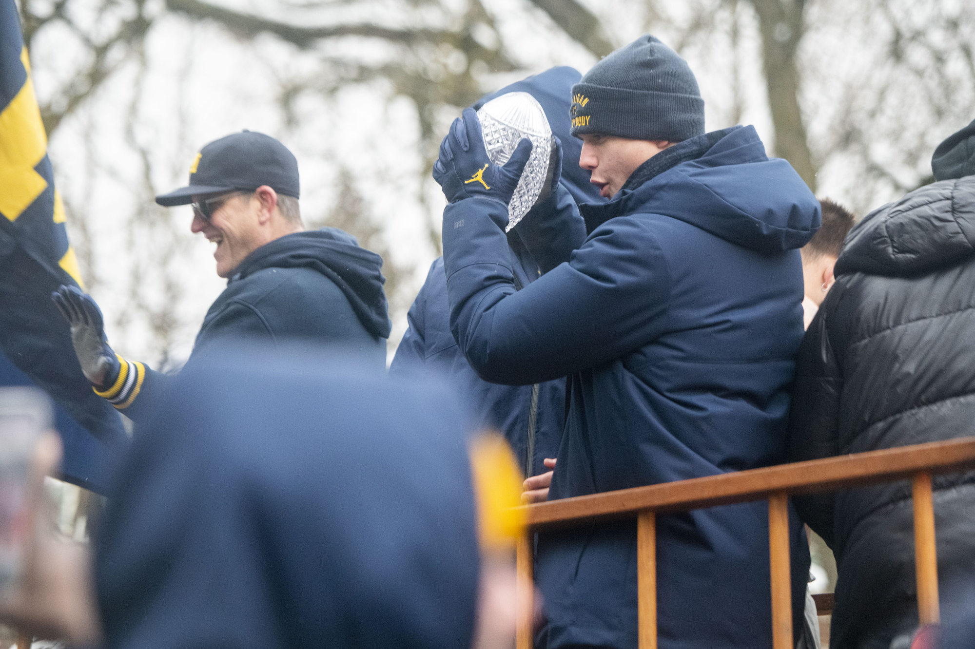 Michigan football celebrated as national champions at parade in Ann ...