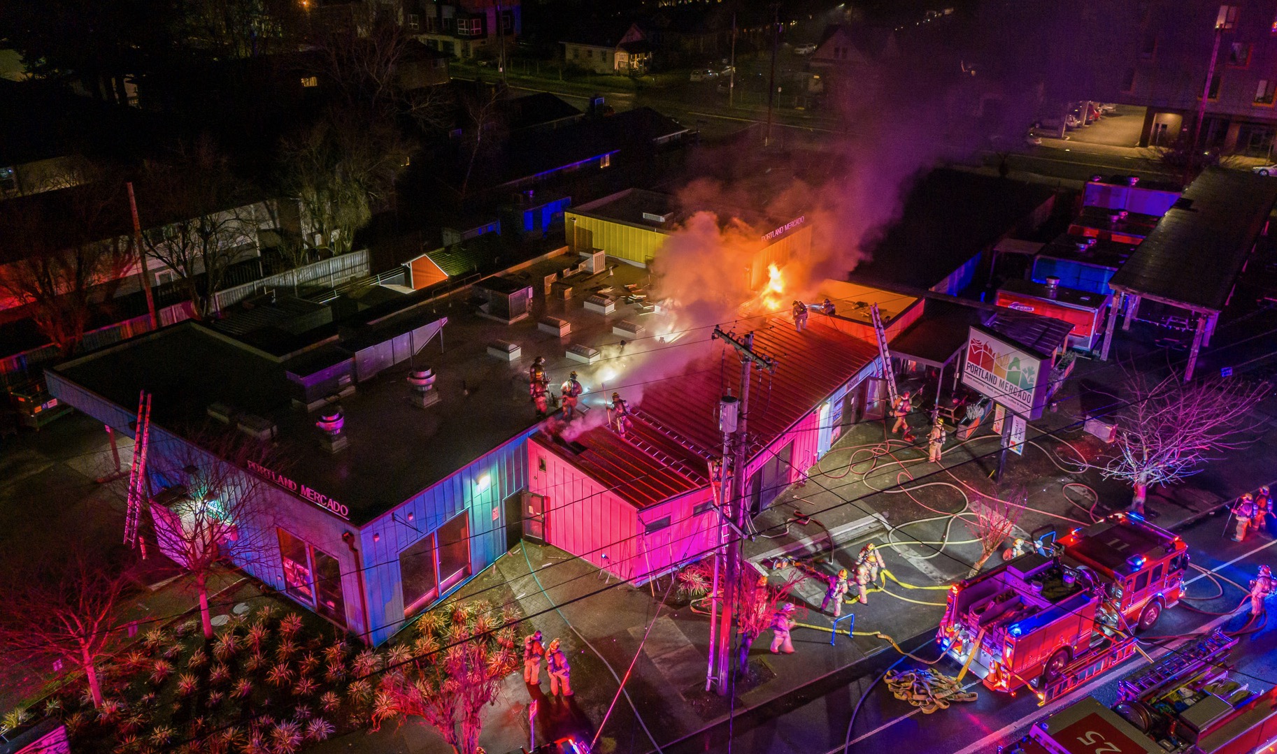 Fire causes extensive damage at Portland Mercado - oregonlive.com