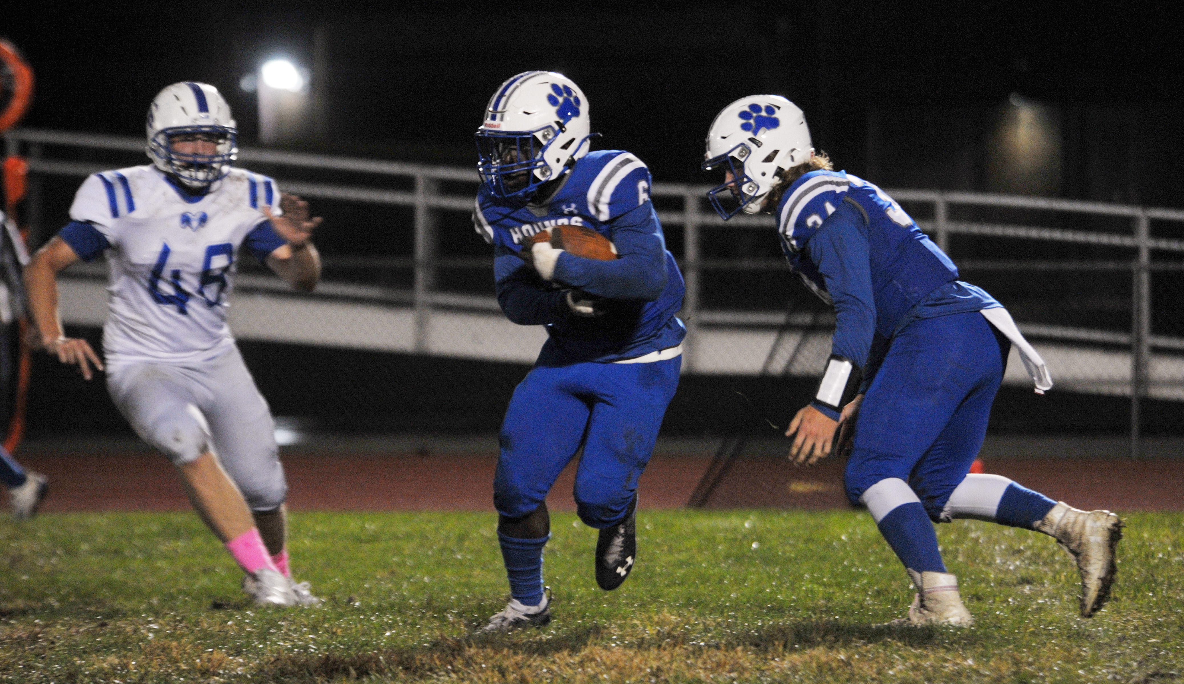 High School Football Hightstown High School at Northern Burlington High ...