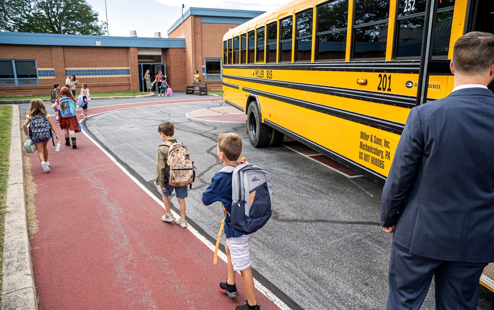 Students arrive for first day of school - pennlive.com
