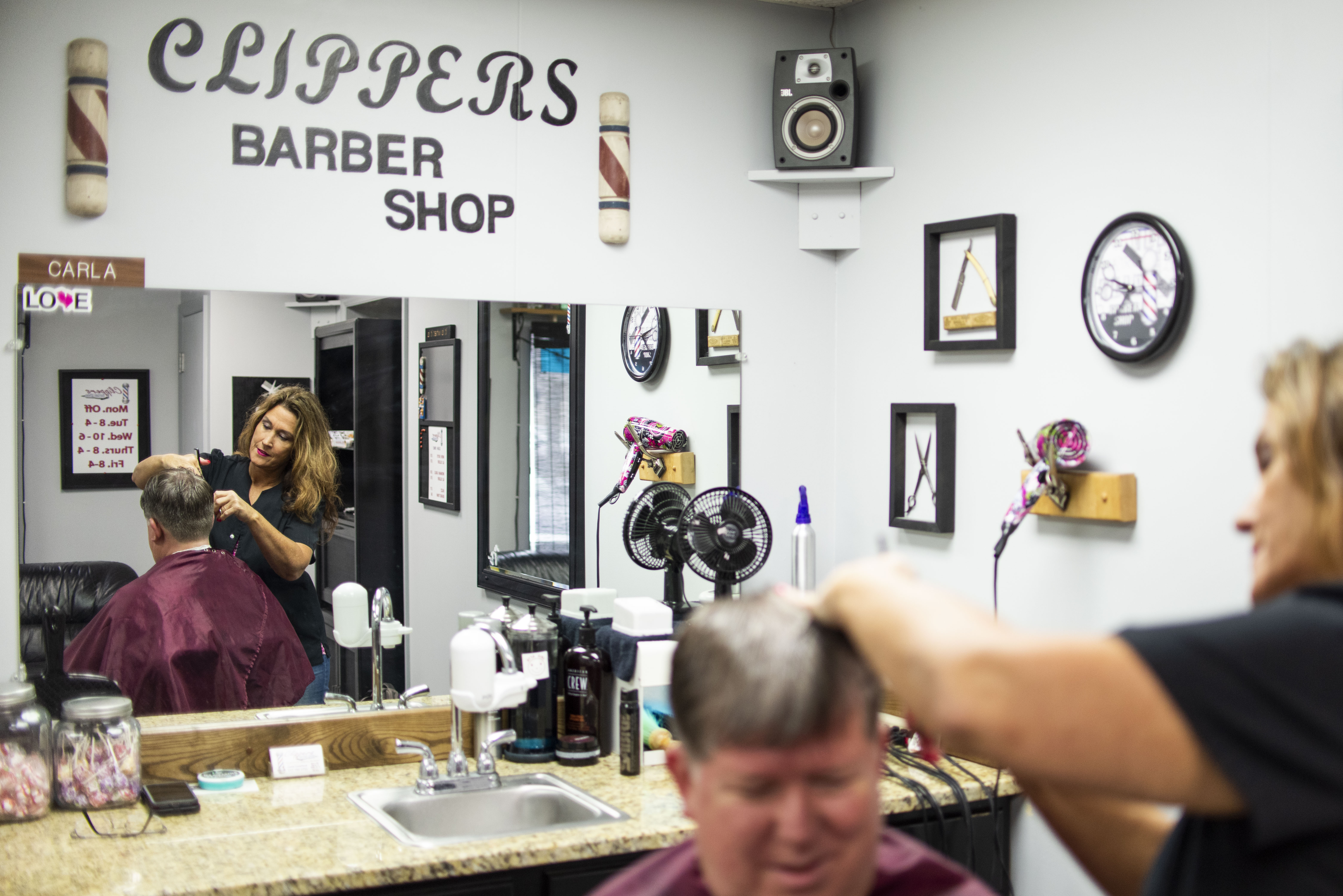 Joann Stauff turns Clippers Barber Shop over to Carla Crawford - mlive.com