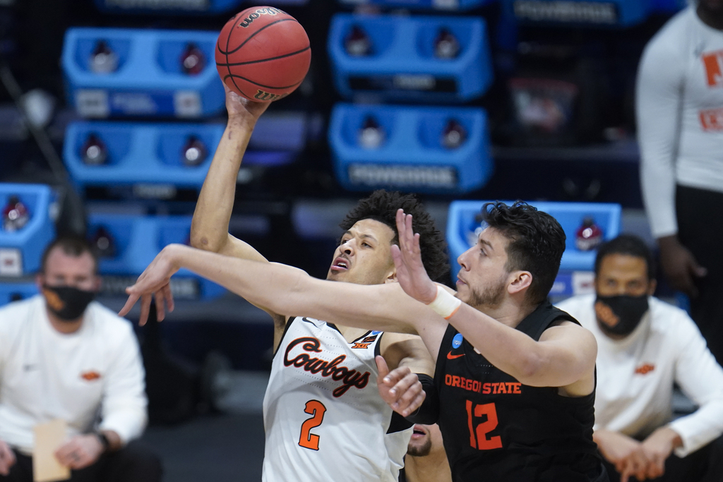 Oregon State men's basketball vs. Oklahoma State at NCAA Tournament ...