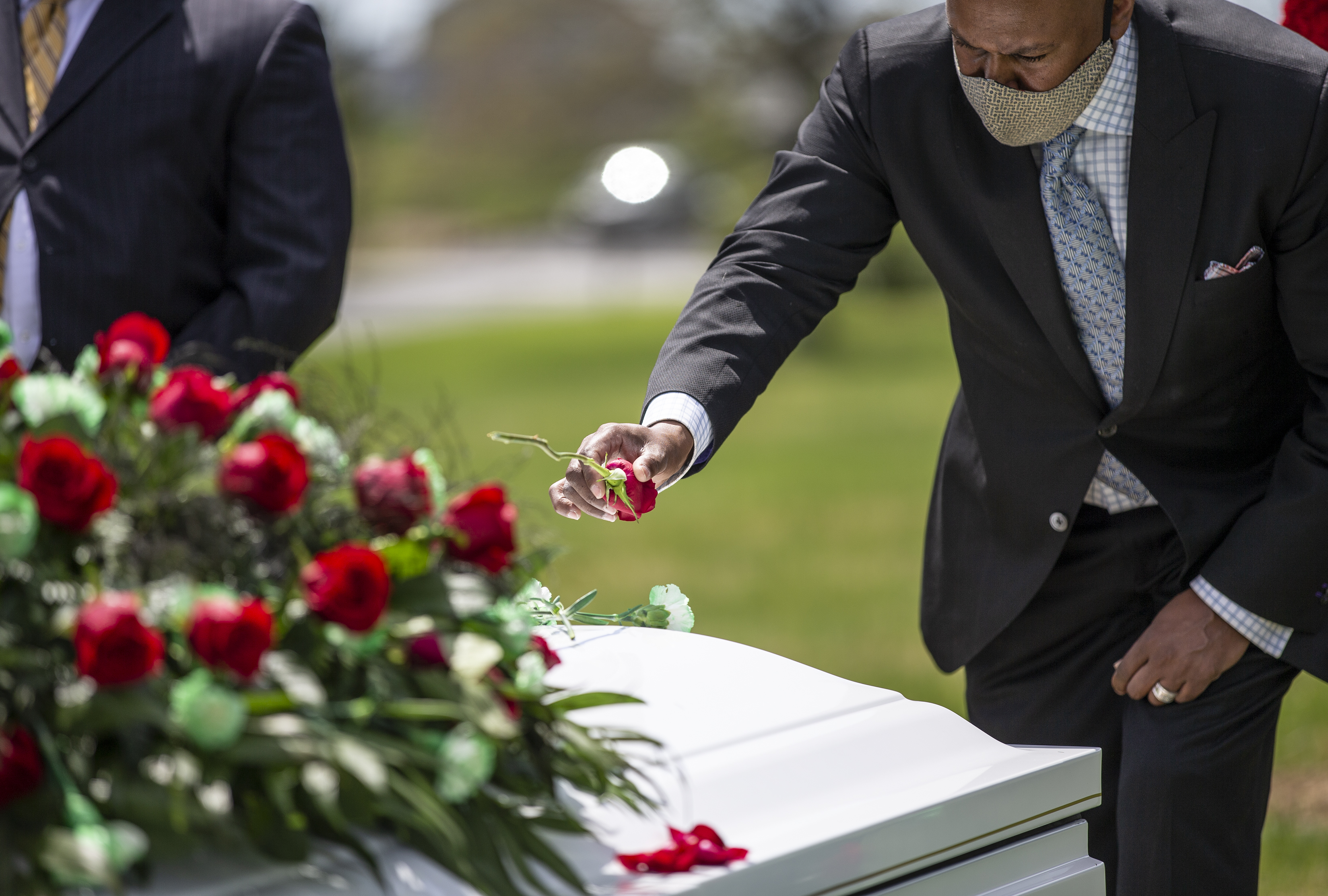 Funeral for 56 year-old Gerald Welch who passed away from the ...