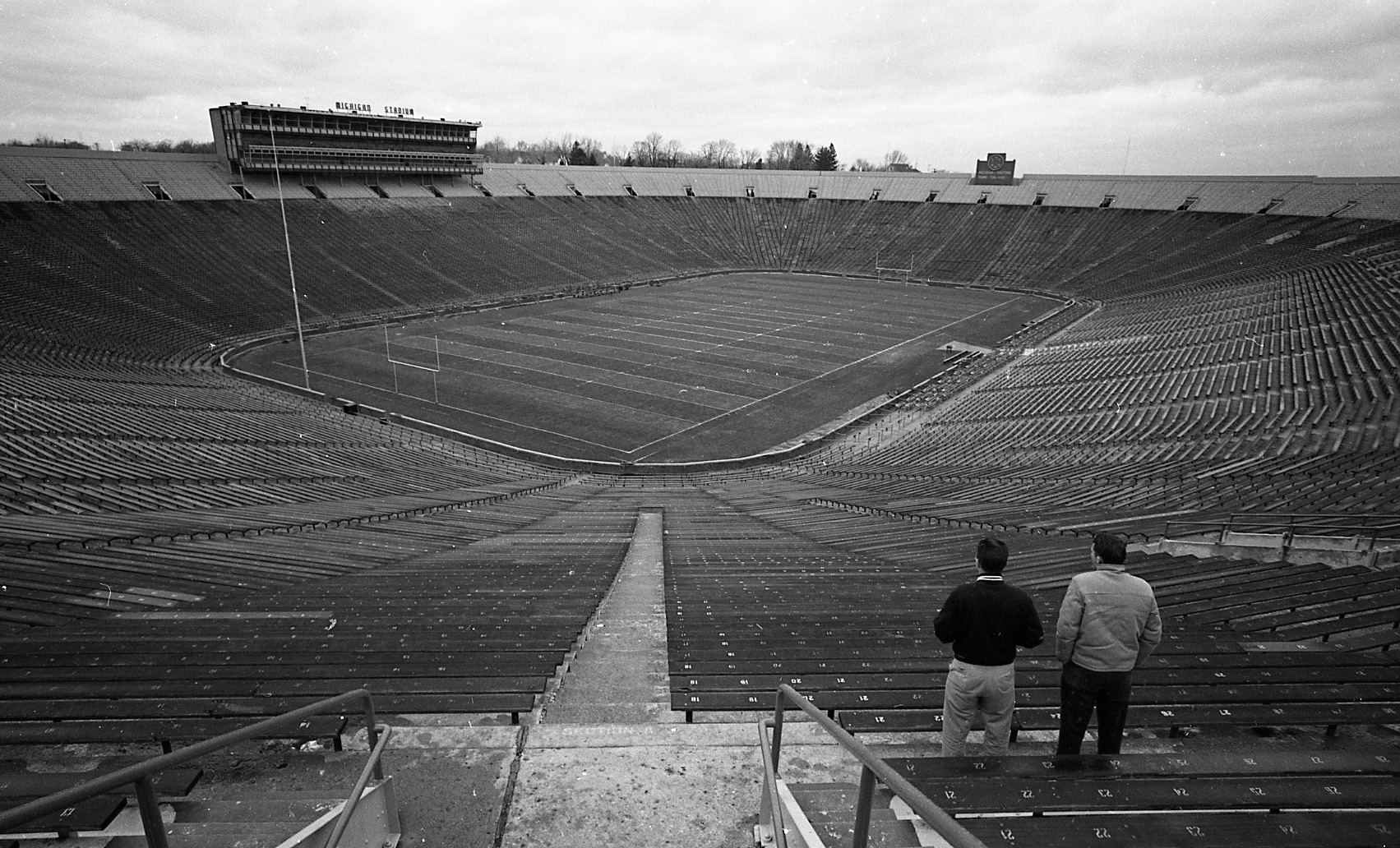 Michigan Stadium Scoreboard Through the Years - mlive.com