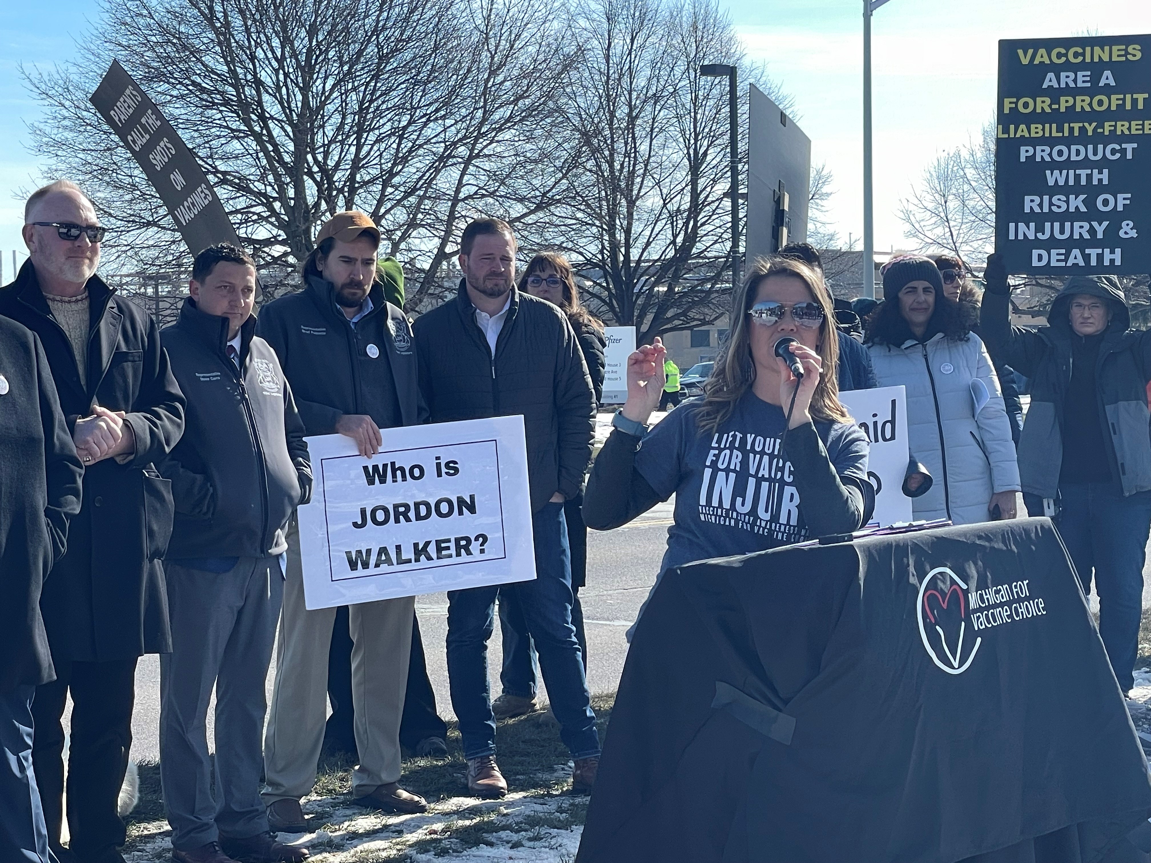 Michigan for Vaccine Choice Rally - mlive.com