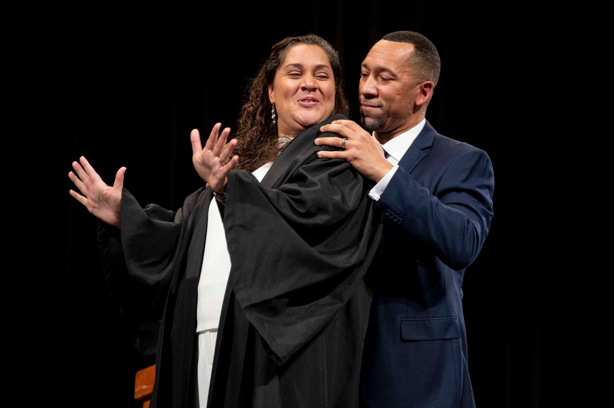Judge Arianne Slay honored with investiture ceremony at Pioneer High ...