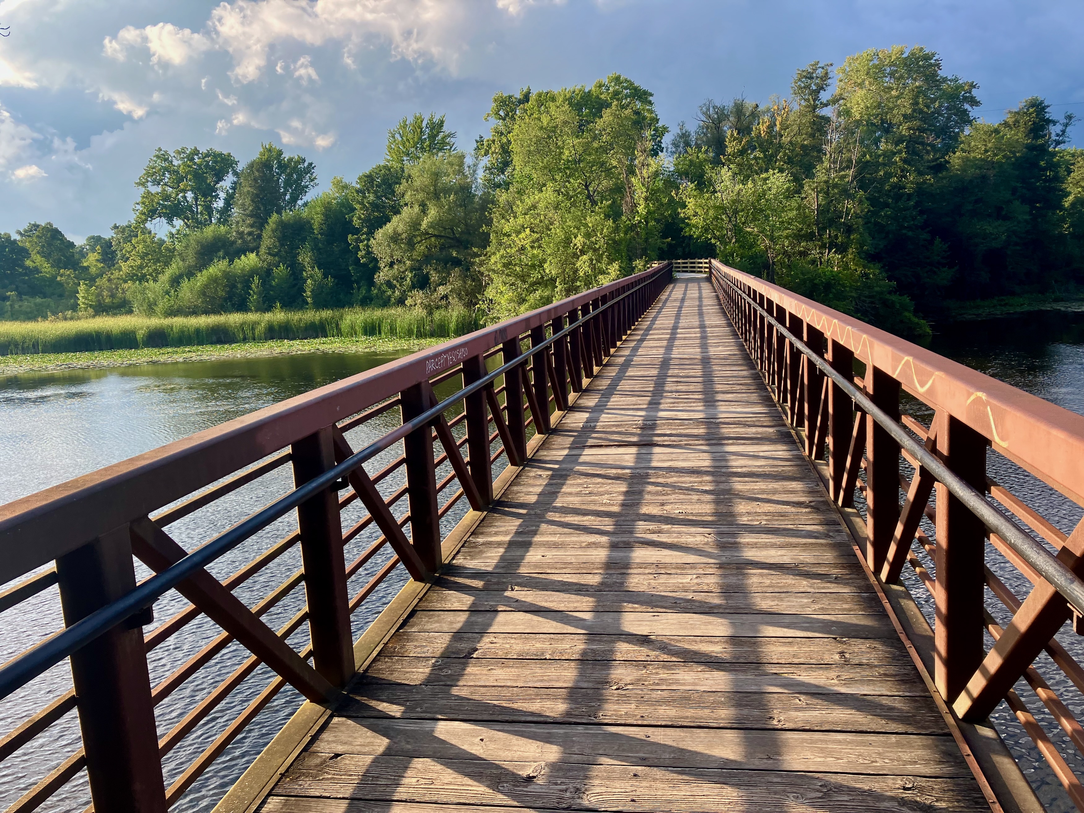 New Border-to-Border Trail segment through Barton Nature Area now open ...