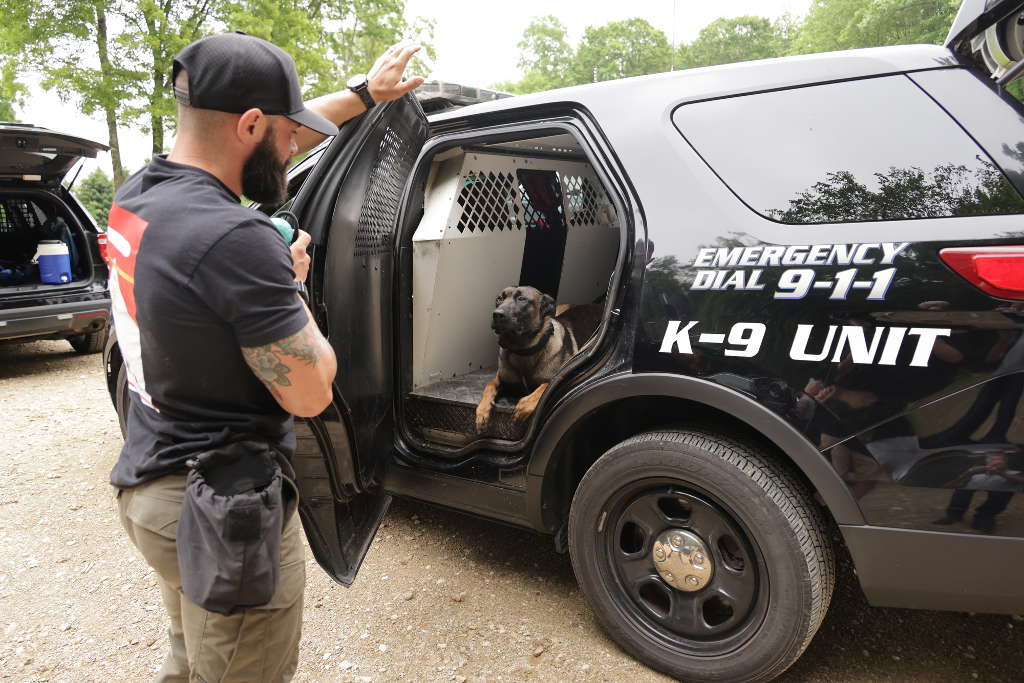 K9 Chinook and officer Puszakowski on the streets of Euclid - cleveland.com
