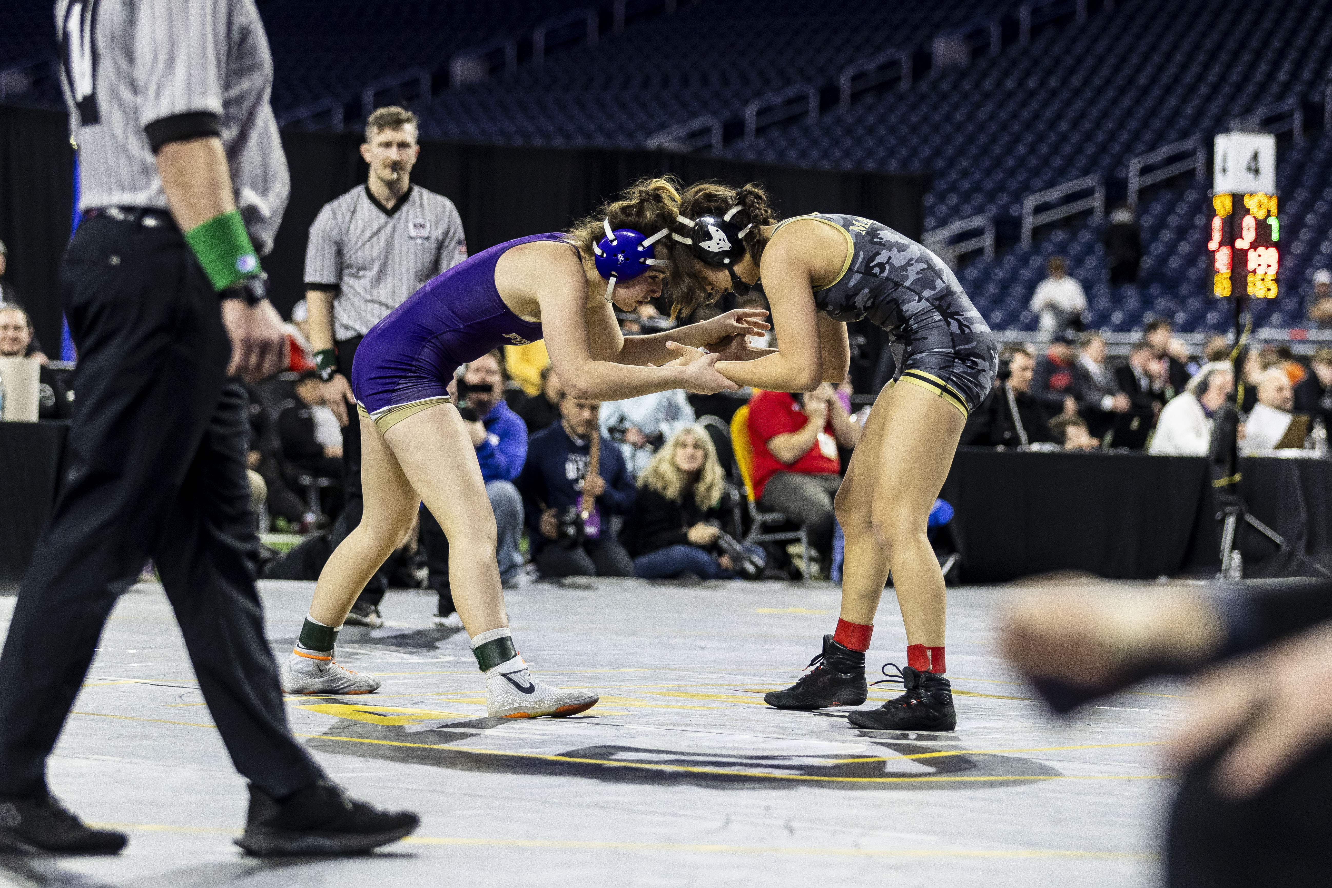 Photos from girls state individual wrestling finals in Detroit - mlive.com