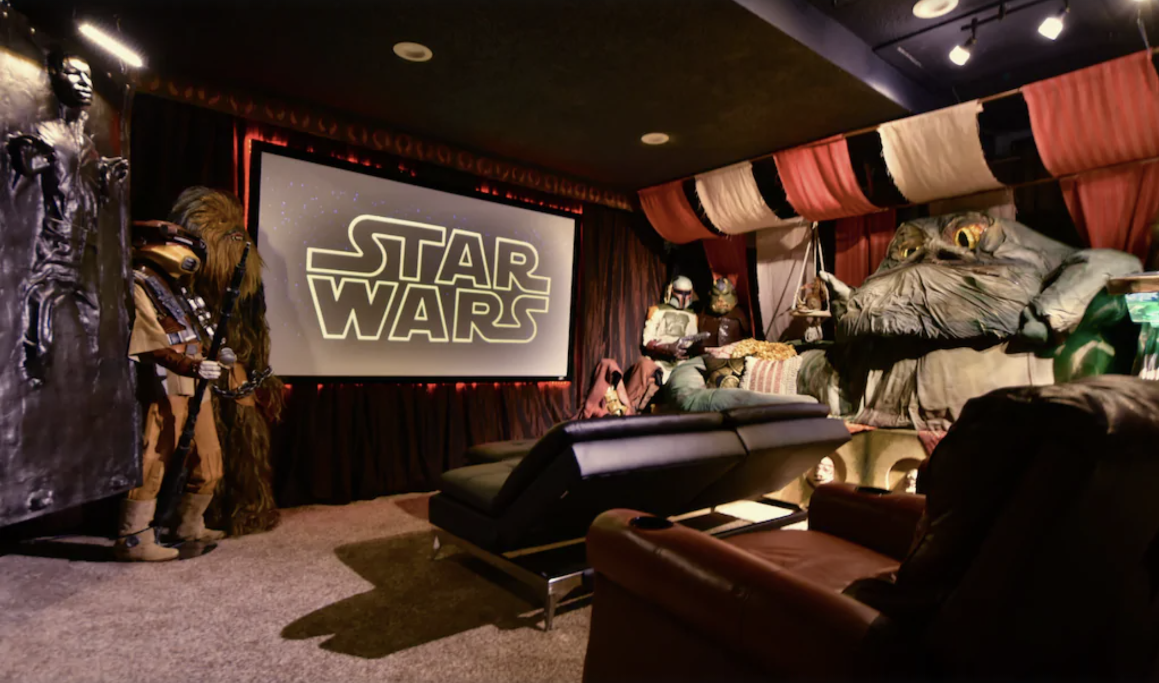 Star Wars Home Theater Room
