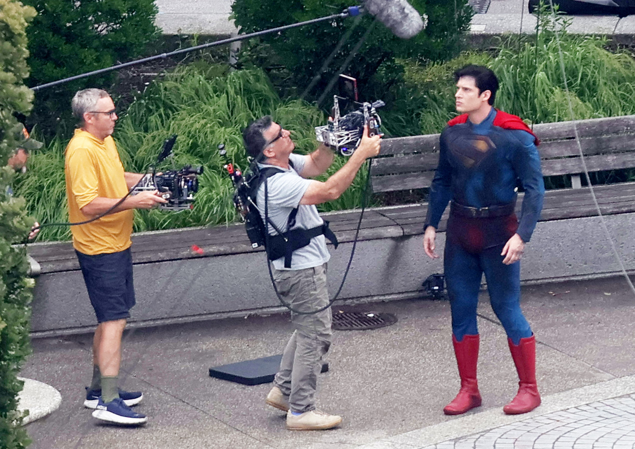 Final day of Superman filming at Public Square, July 4, 2024 ...