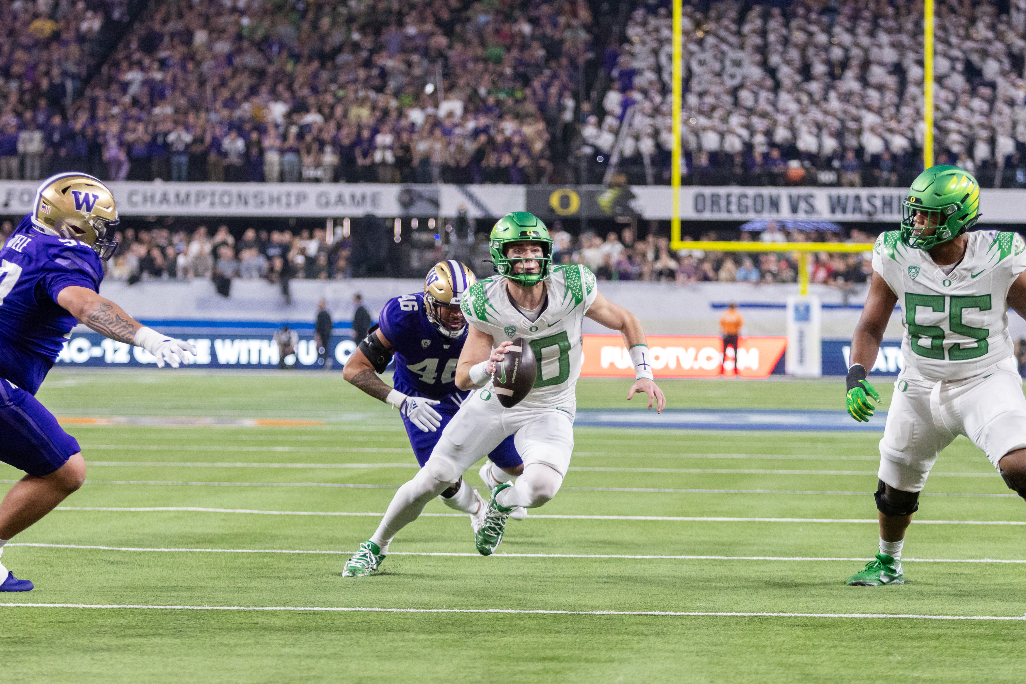 Pac-12 championship: No. 3 Washington Huskies vs. No. 5 Oregon Ducks ...