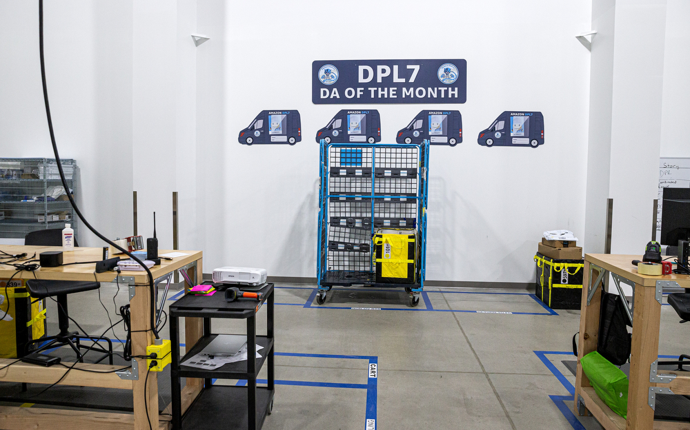 Amazon delivery station tour - pennlive.com