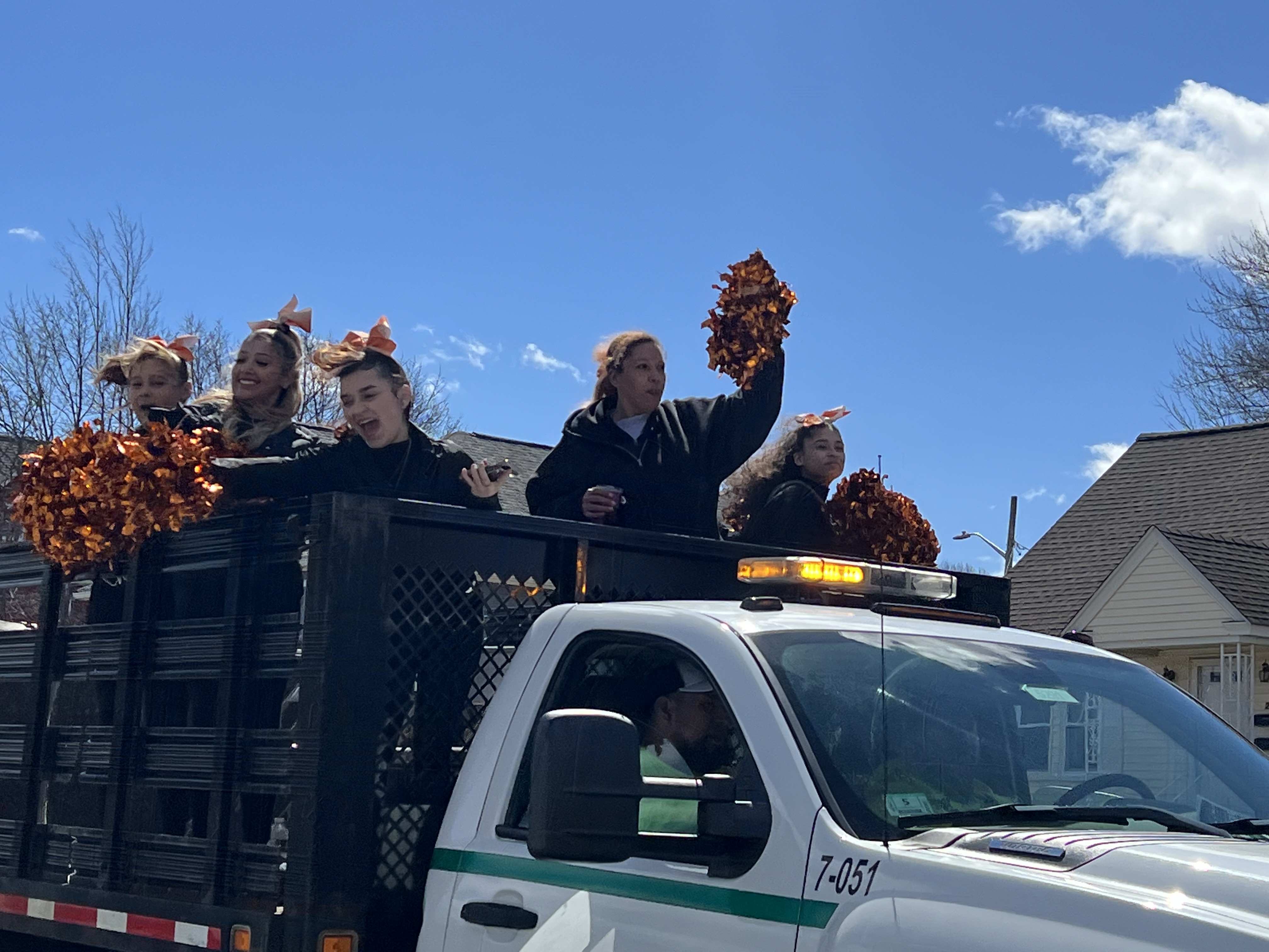 Worcester's North High School rolling rally celebrates champions ...