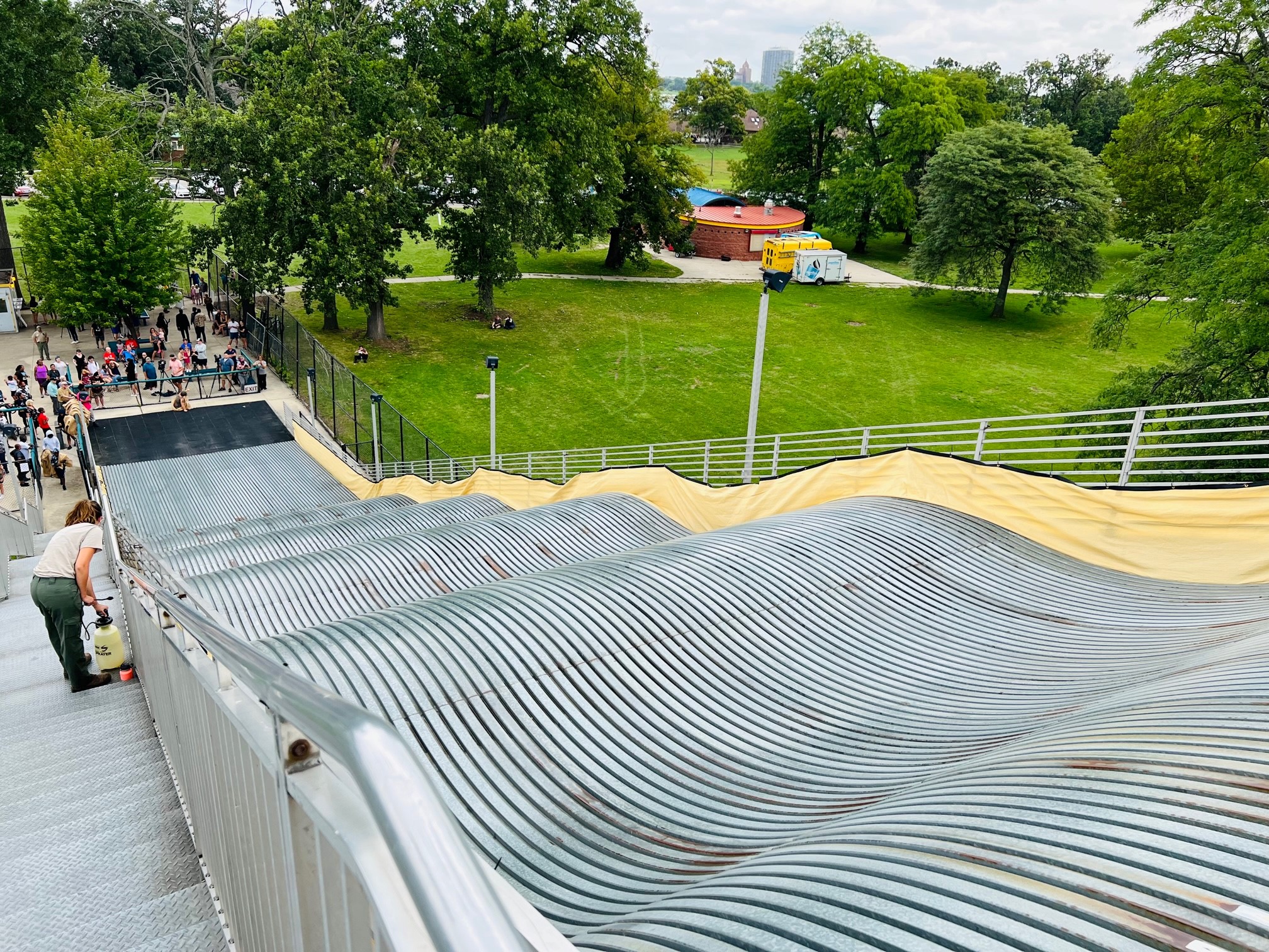 Detroit's Belle Isle Giant Slide - mlive.com