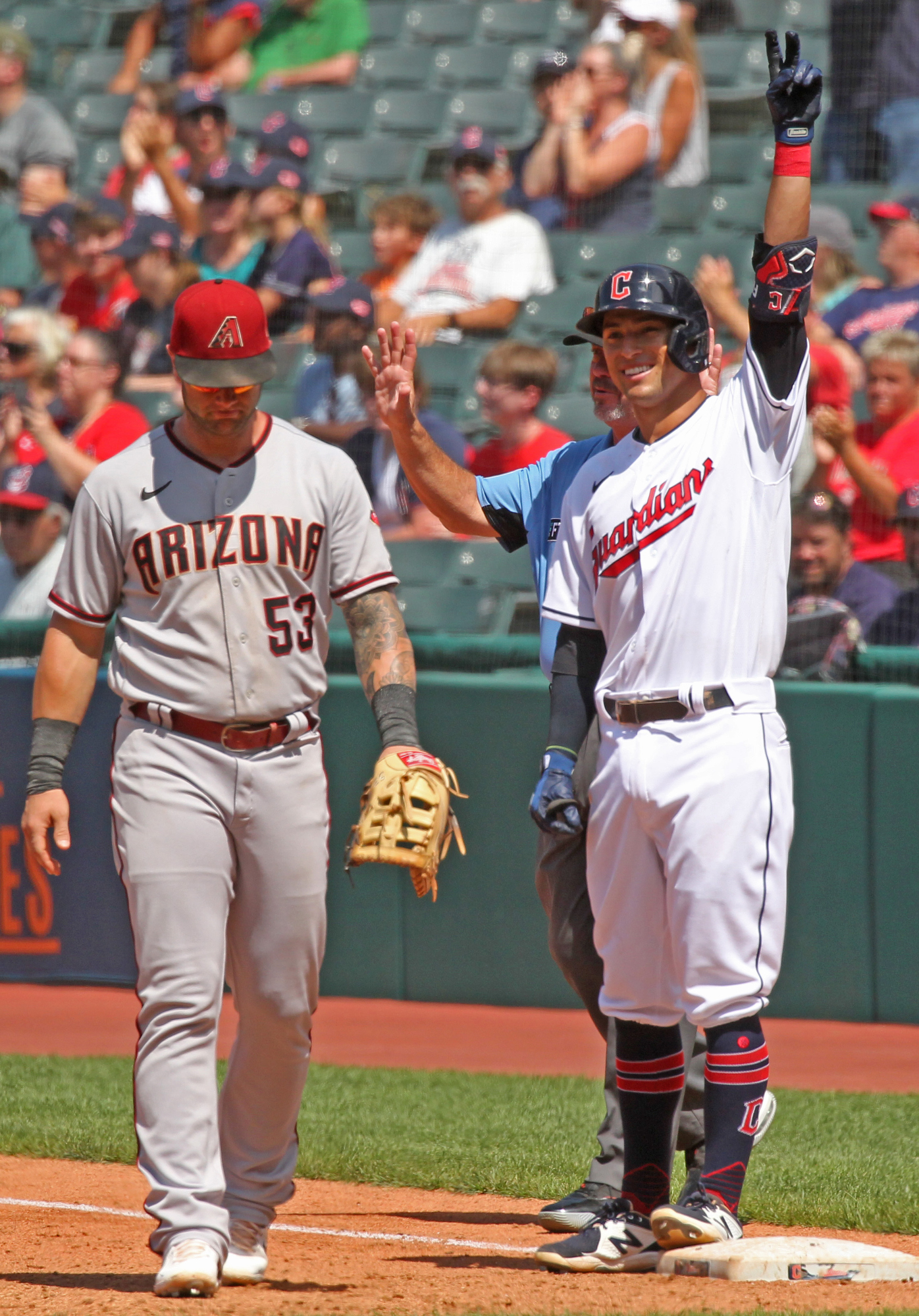 Arizona Diamondbacks at Guardians, August 3, 2022 - cleveland.com