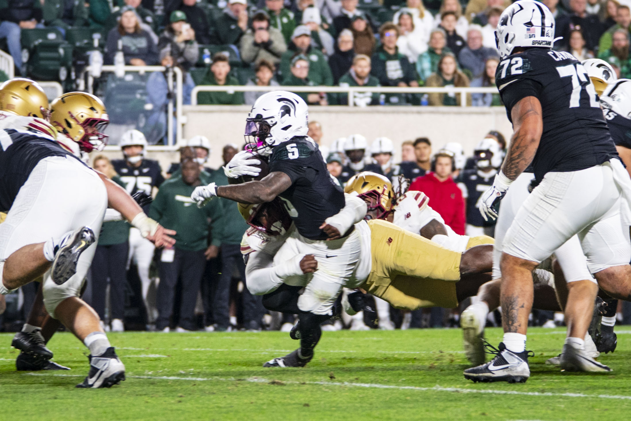 Michigan State defeats Boston College in double overtime at home ...