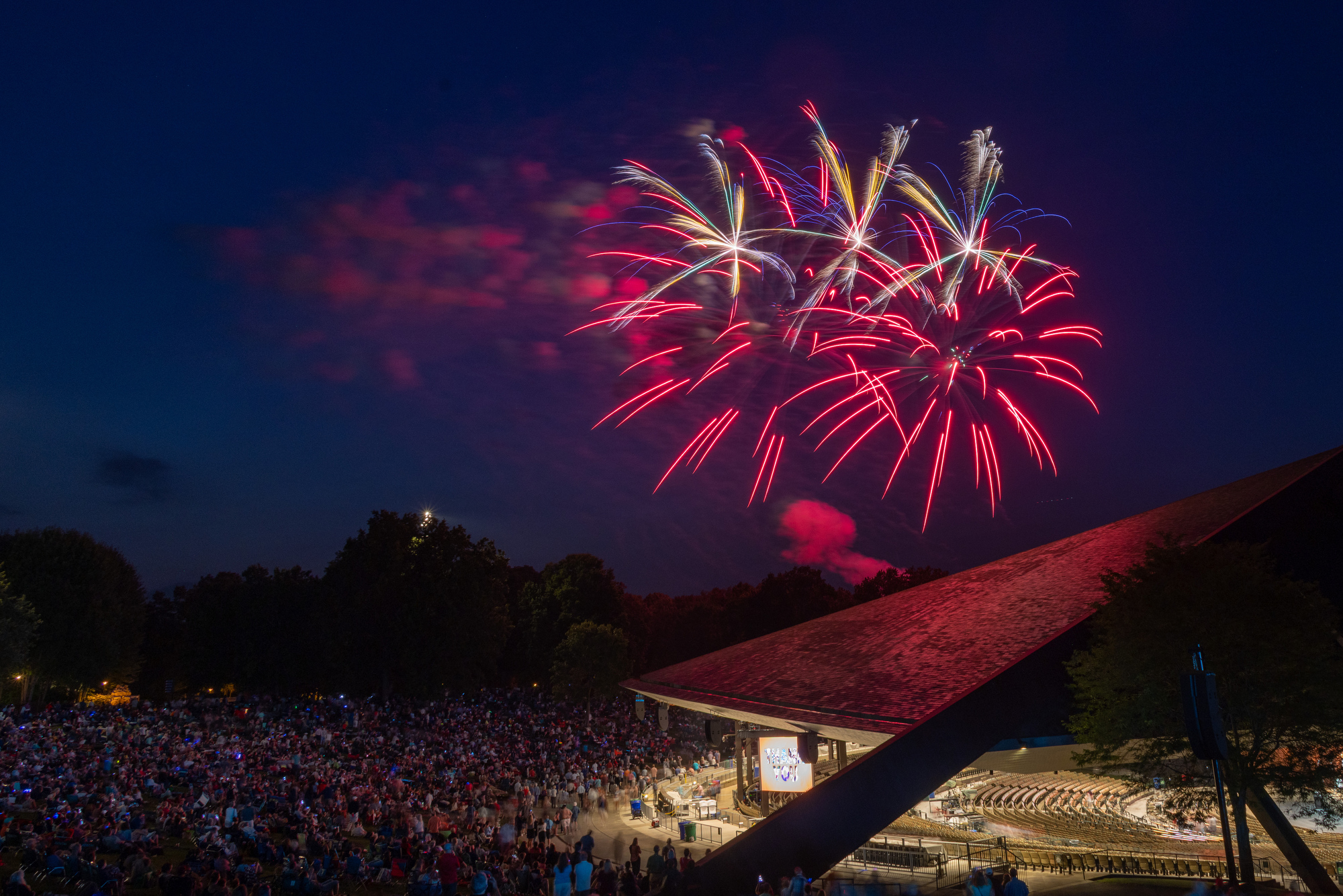 Music and fireworks light up the night at Blossom Music Center ...