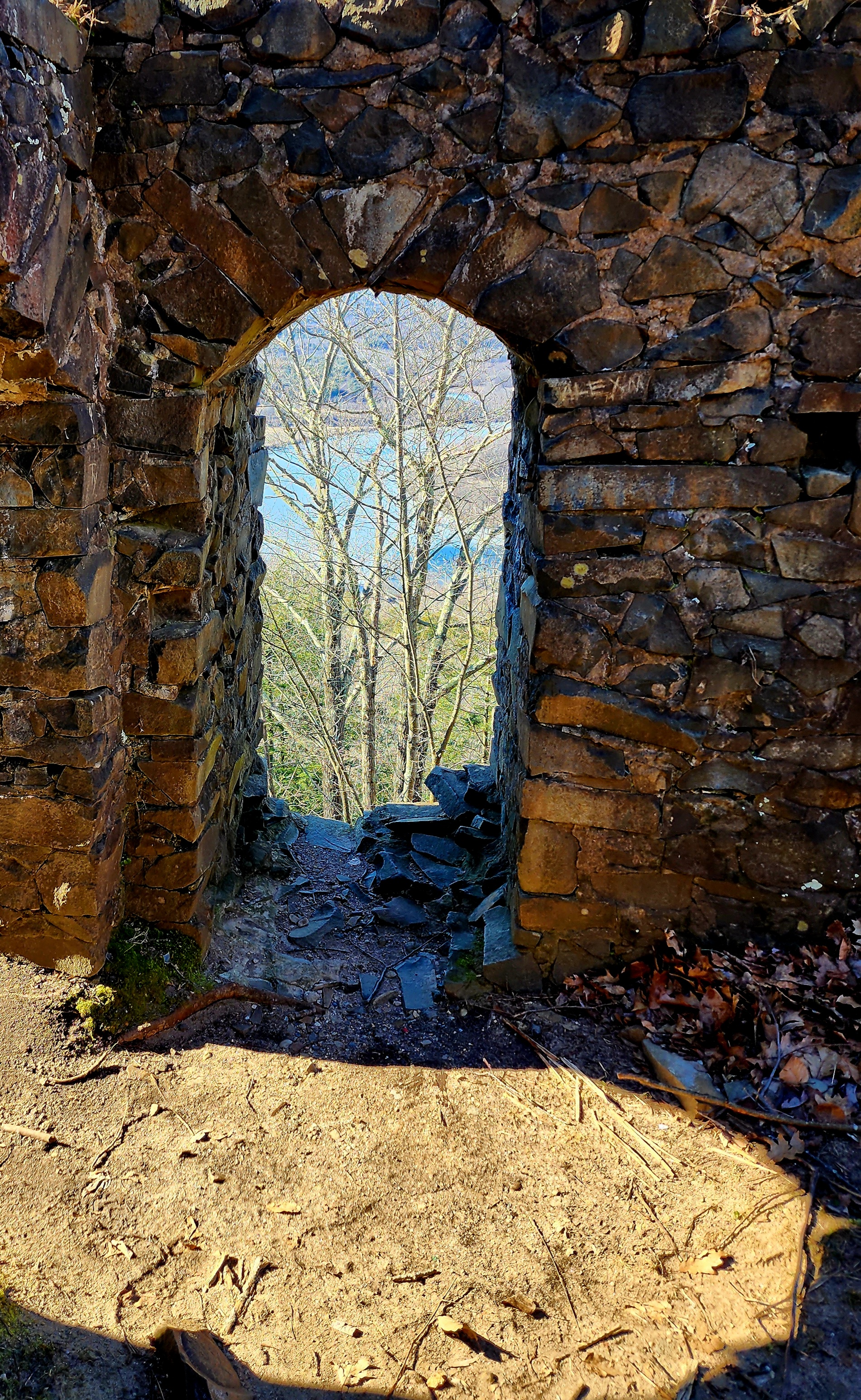 Get the chills on winter hike to Eyrie House Ruins - masslive.com