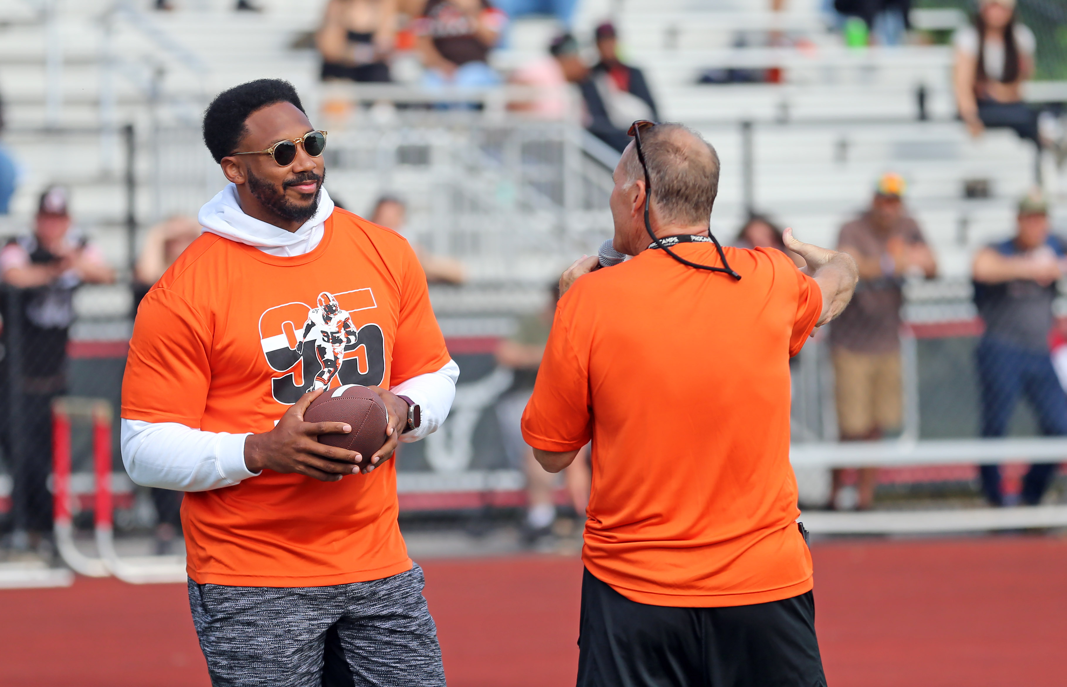 Myles Garrett Youth Football ProCamp, June 14, 2024 - cleveland.com